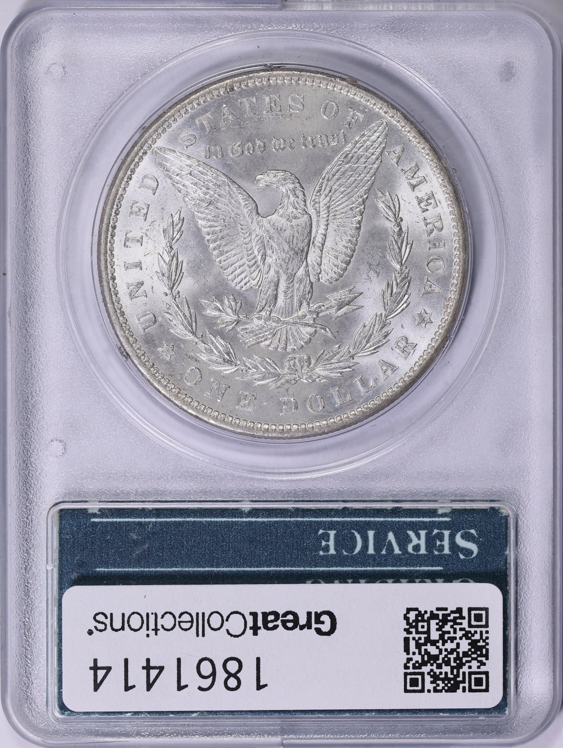 1888 Morgan Silver Dollar PCGS MS-64 (CAC Green) OGH (1st Gen) (Item 1861414) | GreatCollections ...