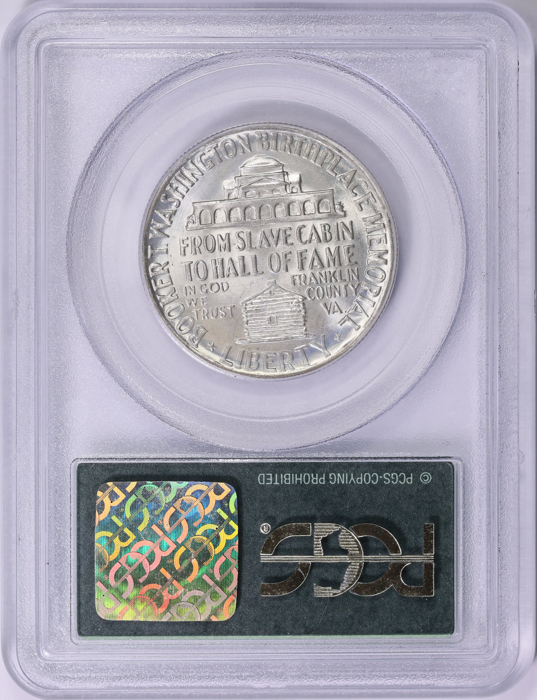 1946 Booker T. Washington Memorial Half Dollar PCGS MS-65 OGH (Item 1861494) | GreatCollections ...