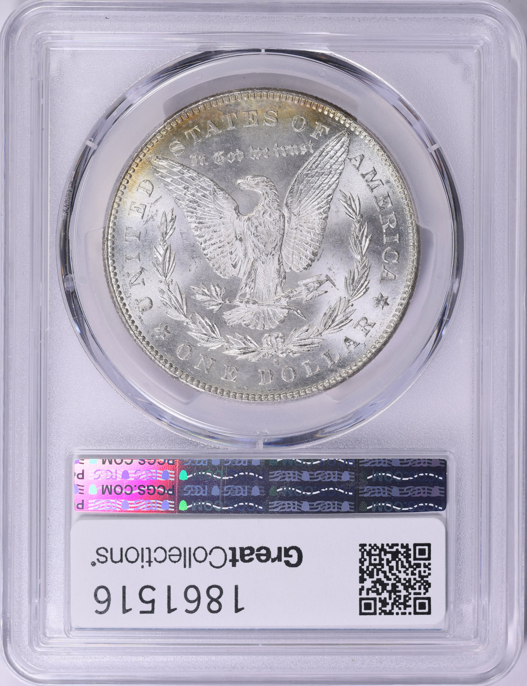 1879-S Morgan Silver Dollar Reverse of 1878 PCGS MS-65 (Item 1861516) | GreatCollections Coin ...