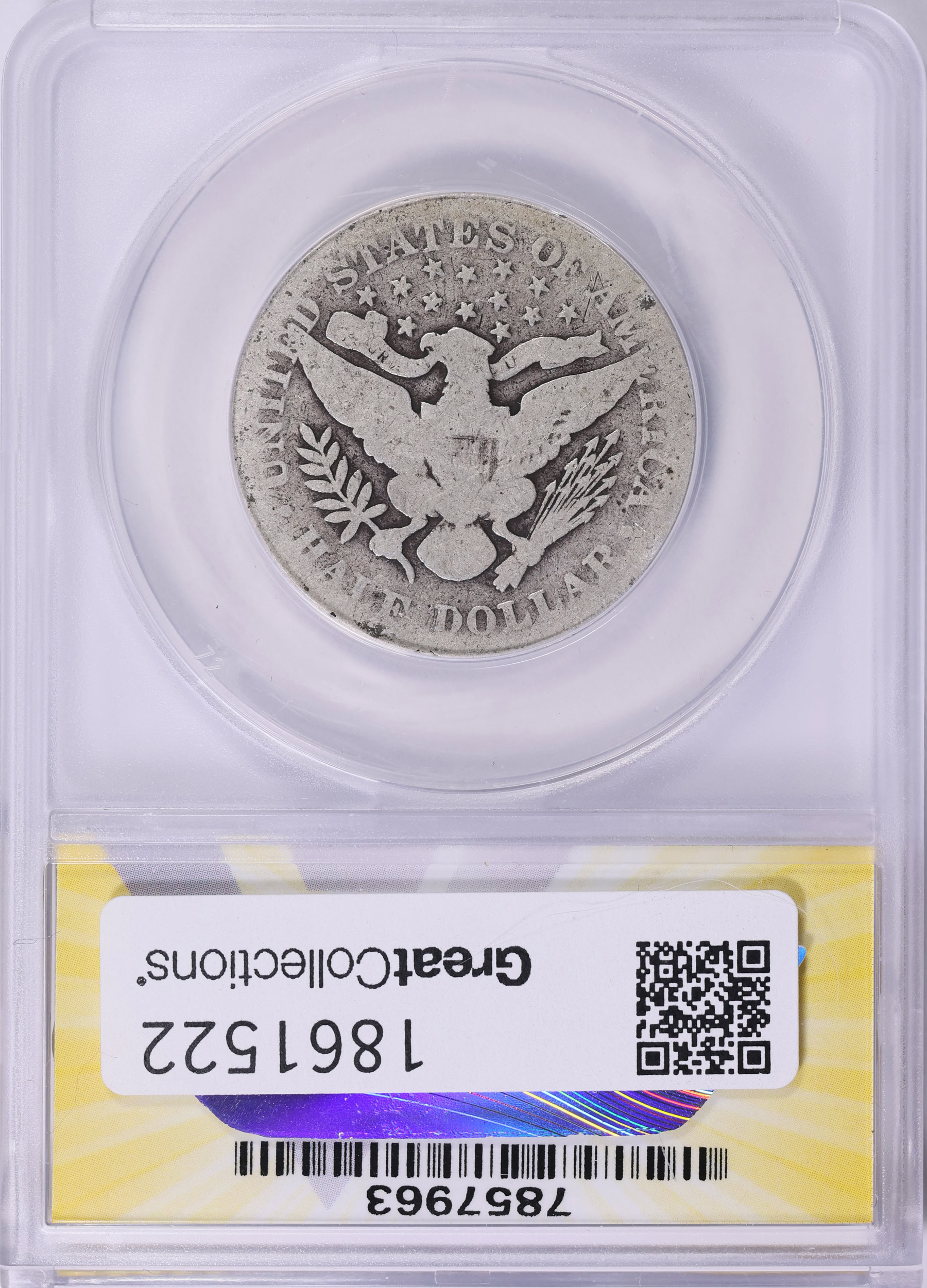 1899 Barber Half Dollar ANACS AG-03 (Item 1861522) | GreatCollections Coin Auctions