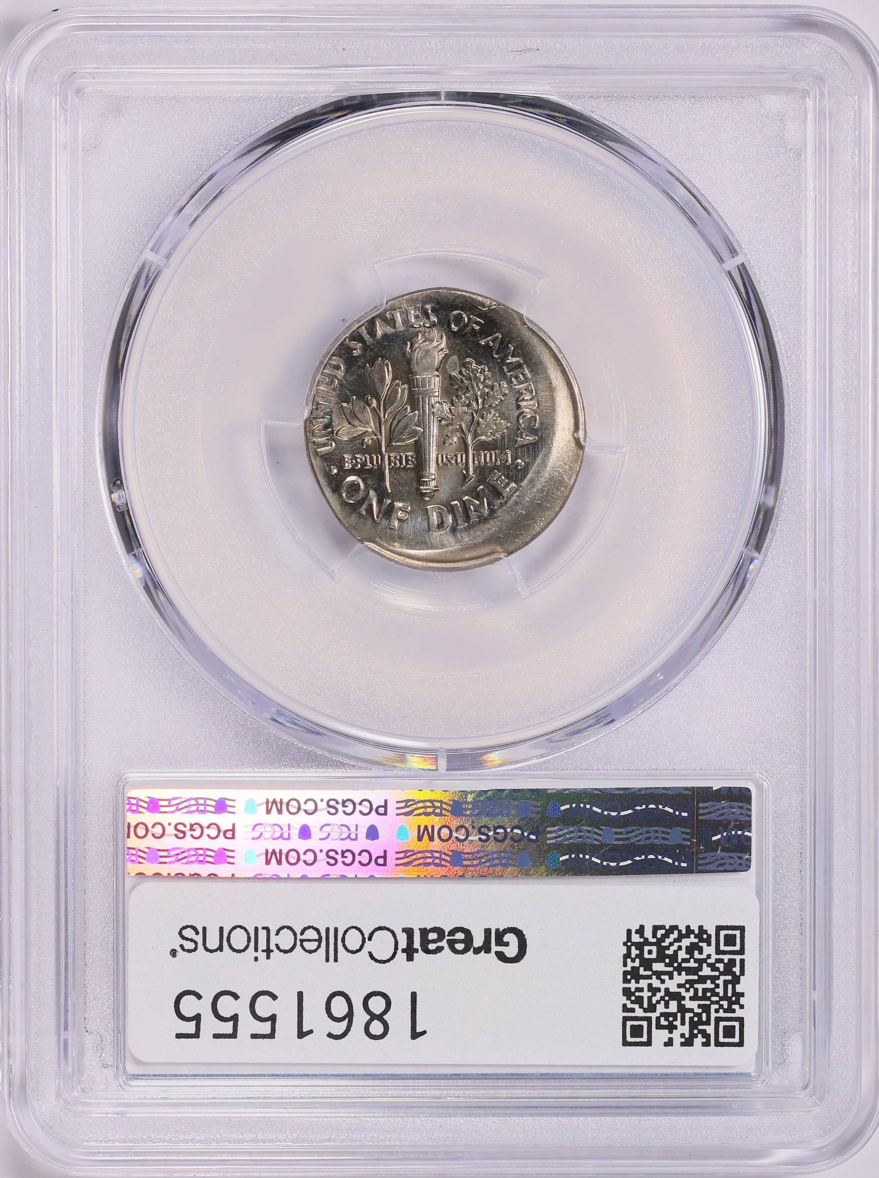 Mint Error 1995-P Roosevelt Dime Struck 12% Off-Center PCGS MS-64 ...
