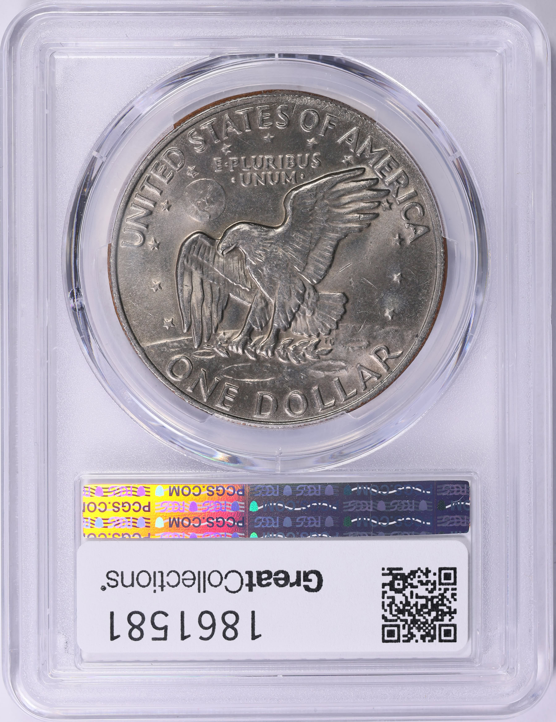 Mint Error 1978 Eisenhower Dollar Partial Collar PCGS MS-61 | PCGS Cert ...