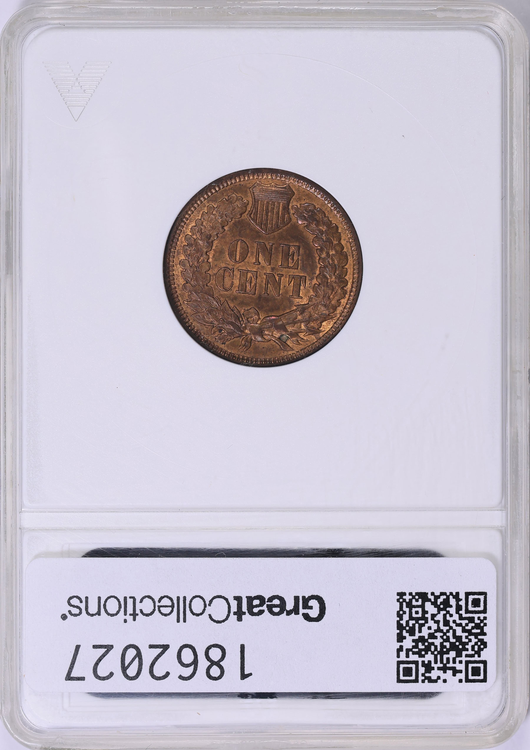 1896 Indian Cent ANACS MS-62 RB OH (Item 1862027) | GreatCollections Coin Auctions