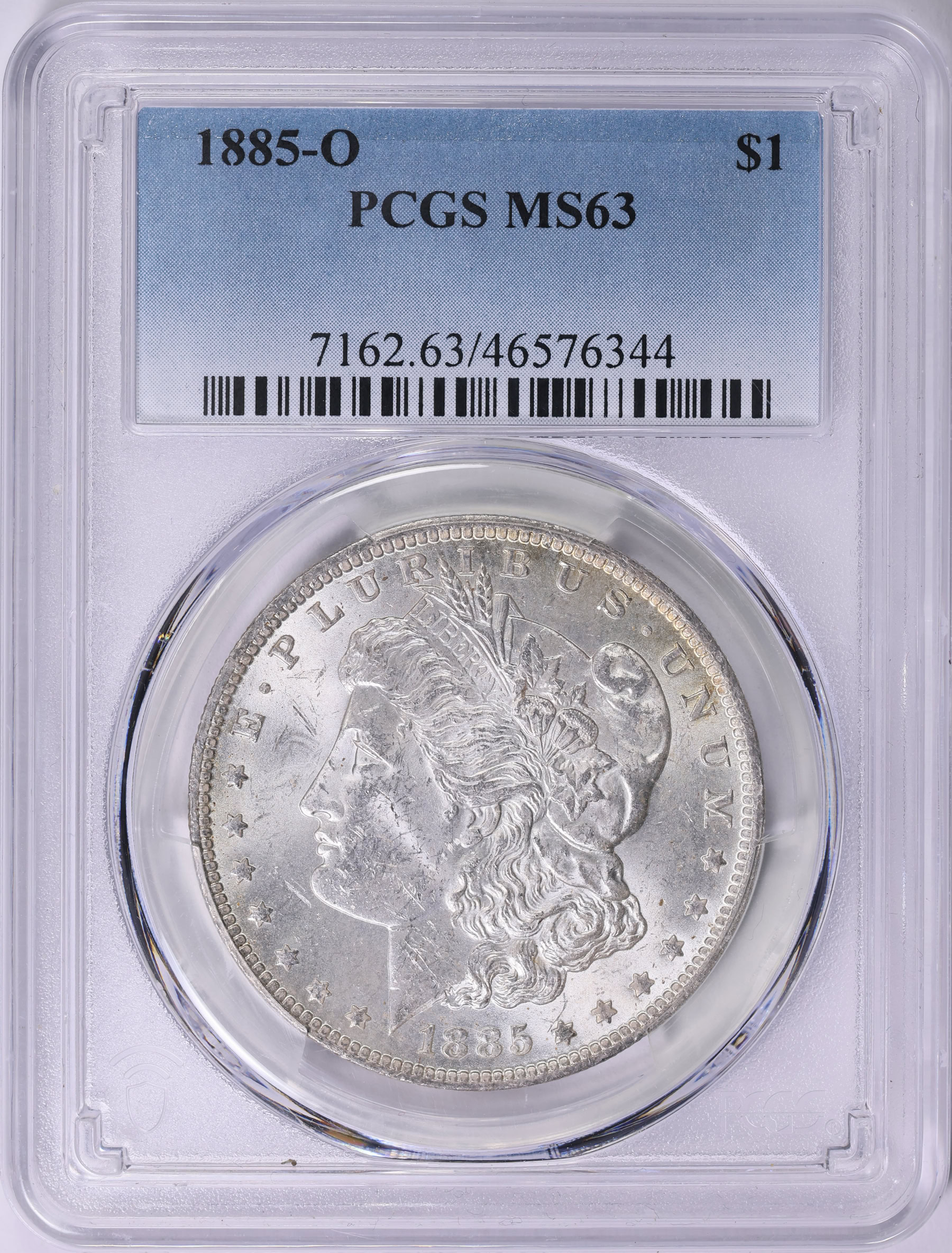 1885-O Morgan Silver Dollar PCGS MS-63 (Item 1862233) | GreatCollections Coin Auctions