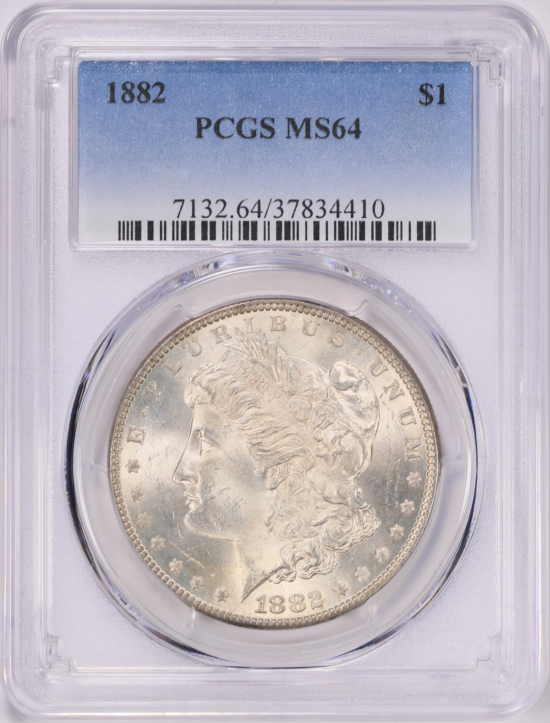 1882 Morgan Silver Dollar PCGS MS-64 (Item 1862603) | GreatCollections Coin Auctions