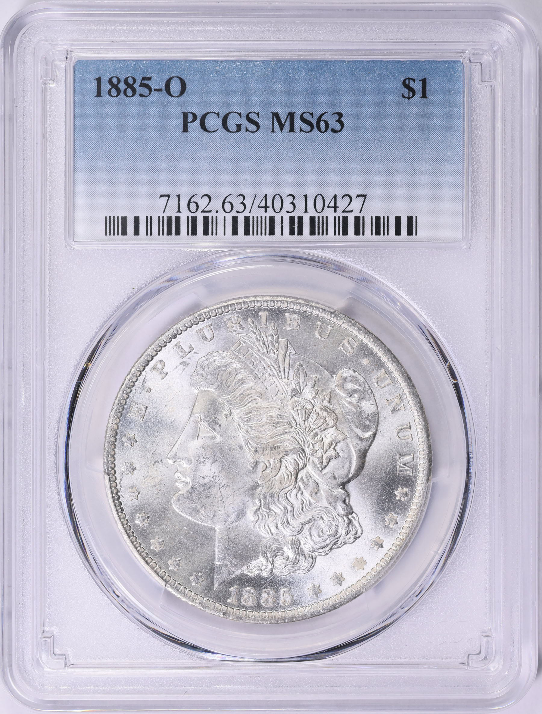 1885-O Morgan Silver Dollar PCGS MS-63 (Item 1862612 ...