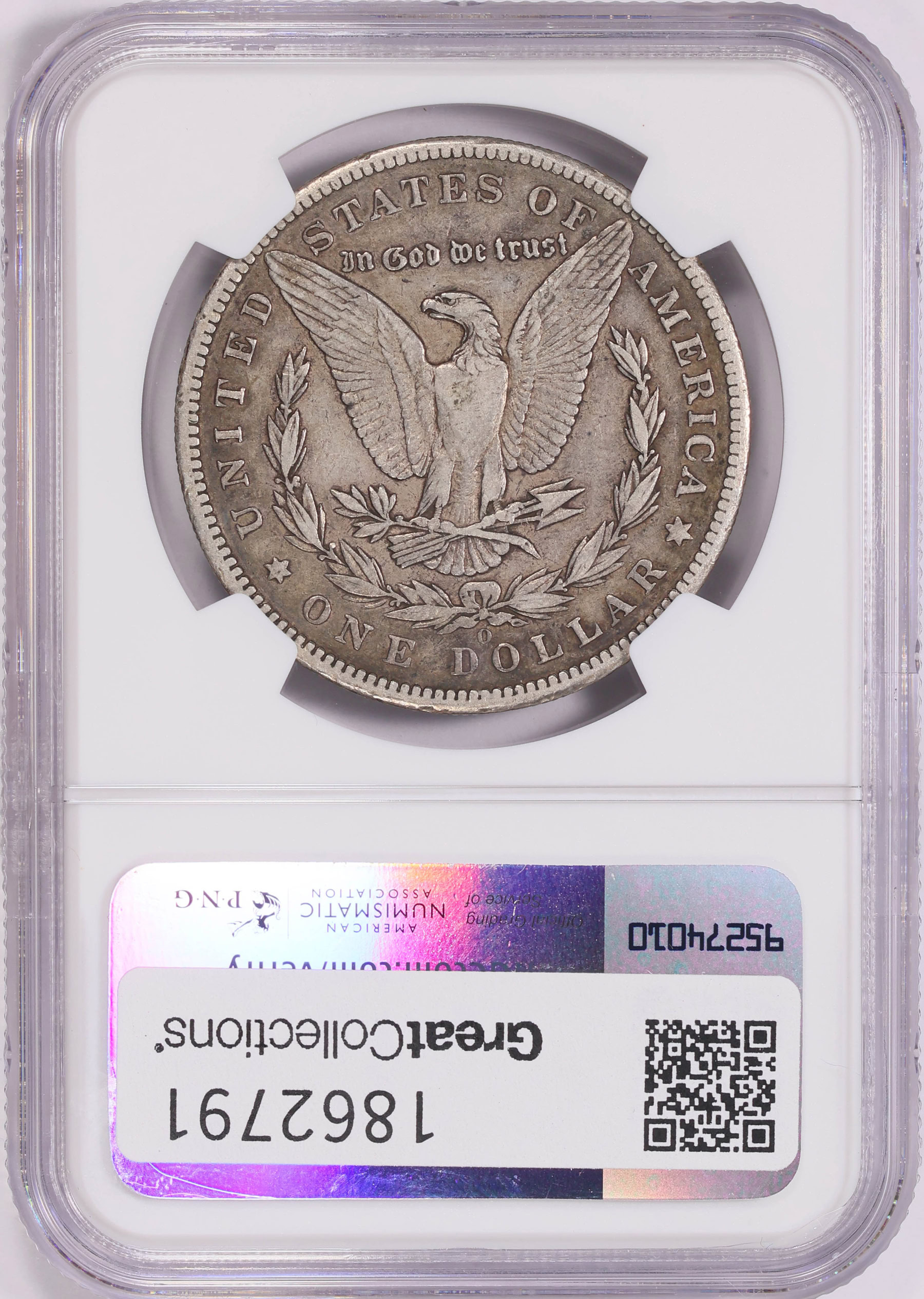 1895-O Morgan Silver Dollar NGC VF-30 (Item 1862791) | GreatCollections Coin Auctions