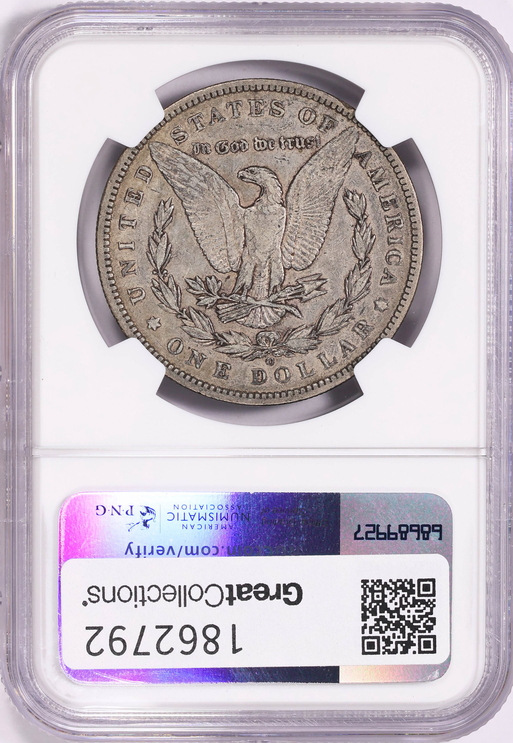 1895-O Morgan Silver Dollar NGC VF-30 (Item 1862792) | GreatCollections Coin Auctions