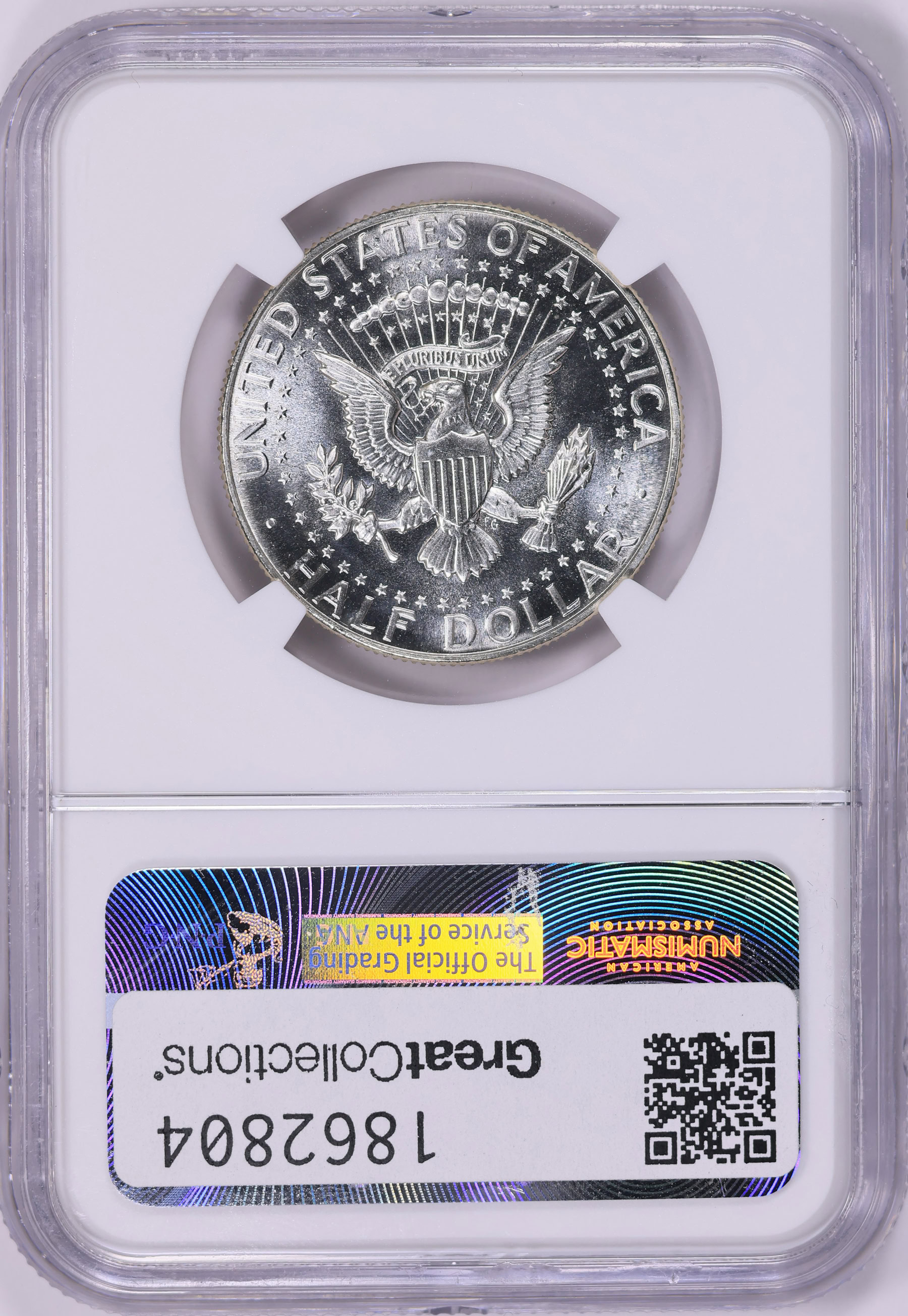 1965 Kennedy Half Dollar SMS NGC MS-67 (Item 1862804) | GreatCollections Coin Auctions