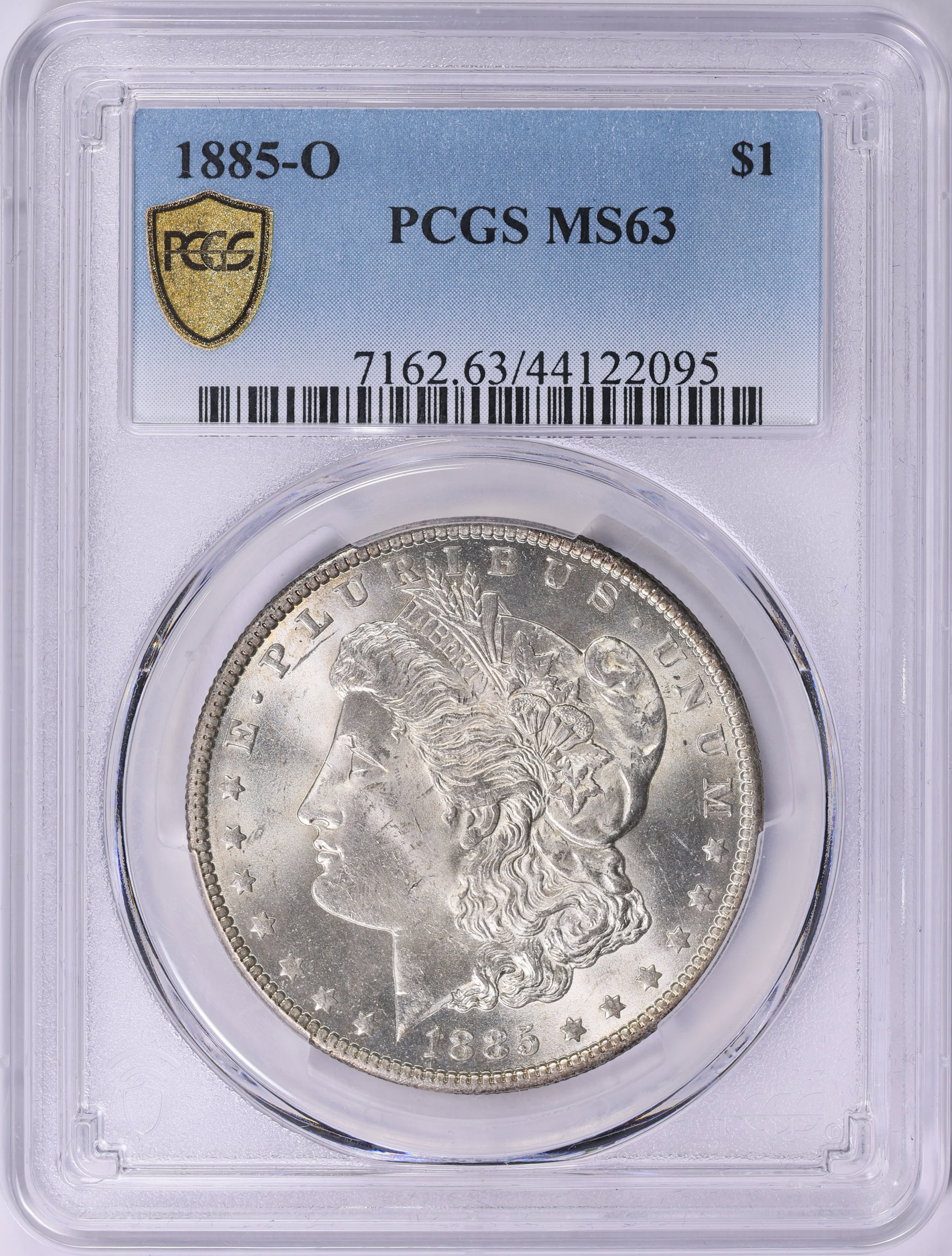 1885-O Morgan Silver Dollar PCGS MS-63 (Item 1862822) | GreatCollections Coin Auctions