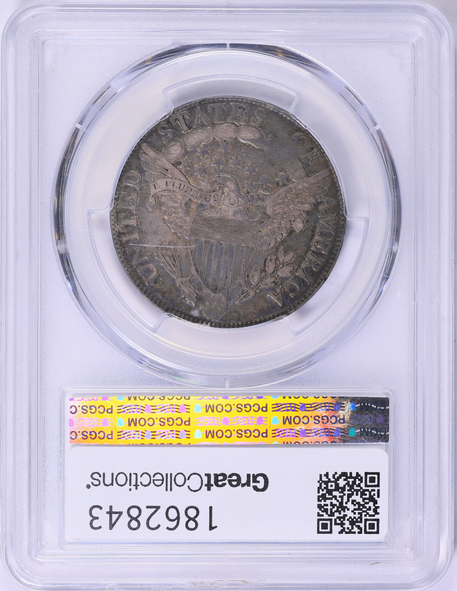 1806 Draped Bust Half Dollar Knobbed 6, Small Stars PCGS XF-40 (CAC Green) (Toned) (Item 1862843 ...