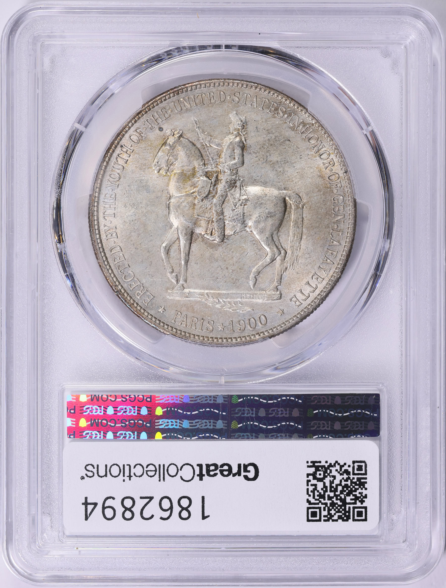1900 Lafayette Dollar PCGS Genuine Unc Details (Item 1862894 ...