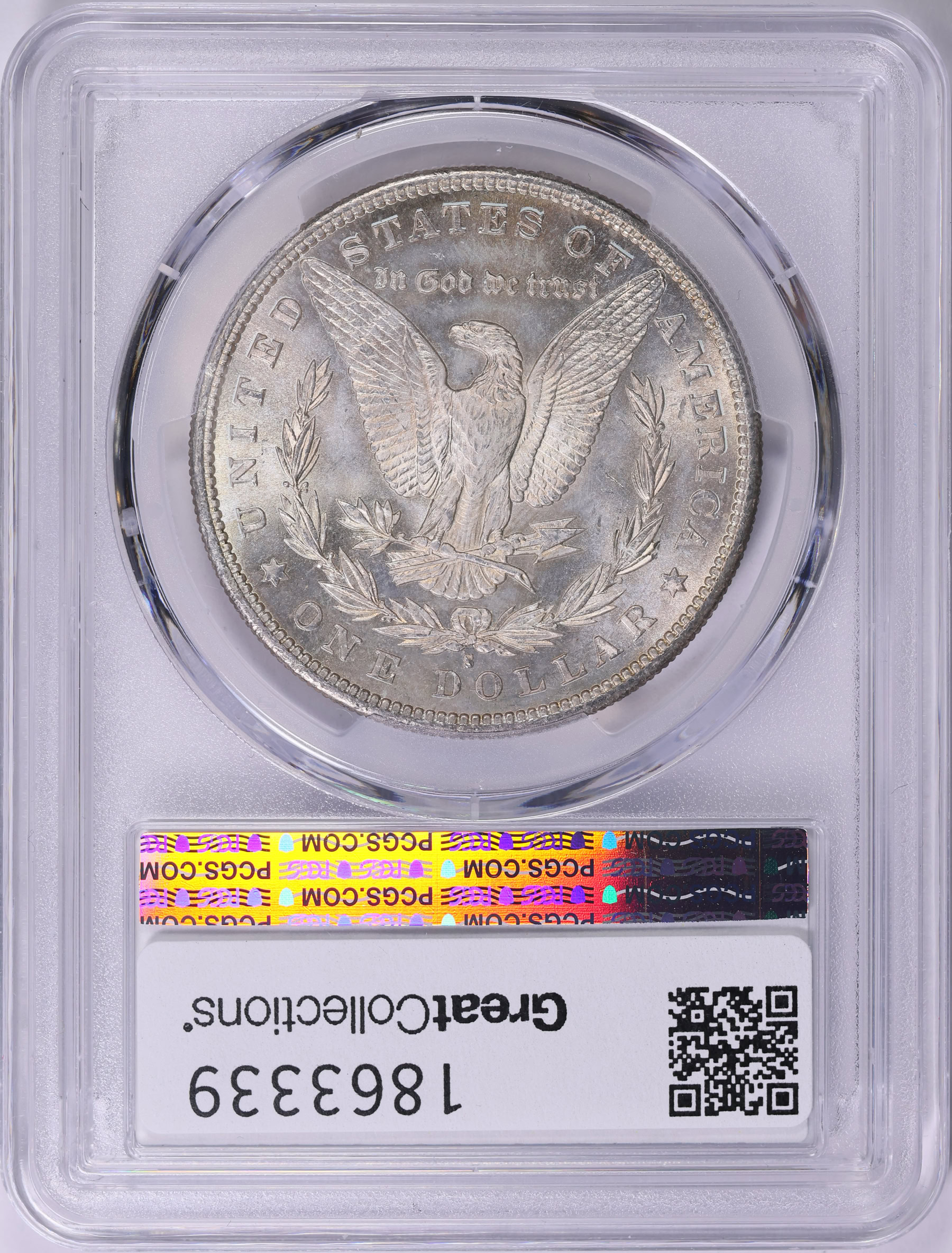 1880-S Morgan Silver Dollar PCGS MS-63 (Item 1863339) | GreatCollections Coin Auctions