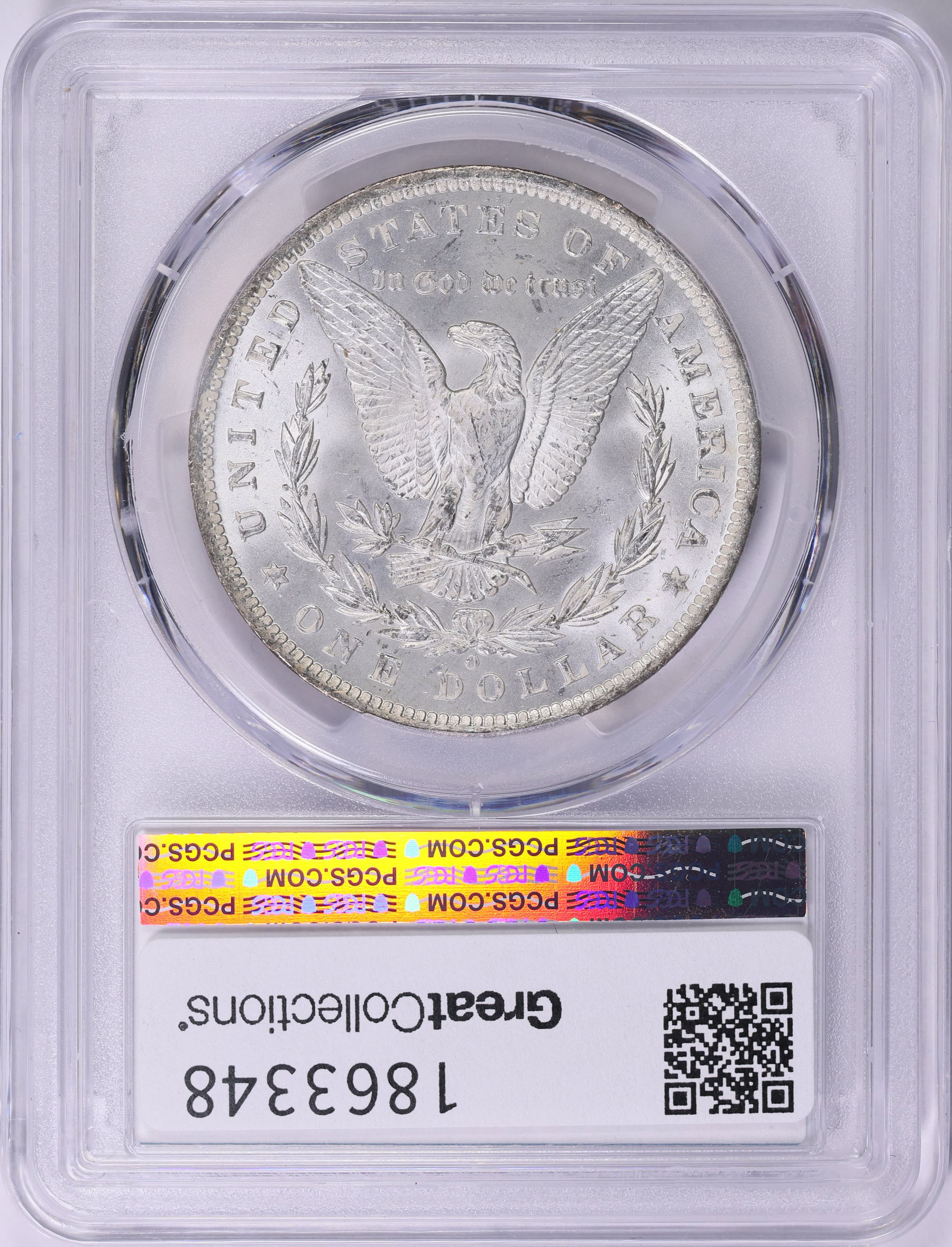 1885-O Morgan Silver Dollar PCGS MS-63 (Item 1863348) | GreatCollections Coin Auctions
