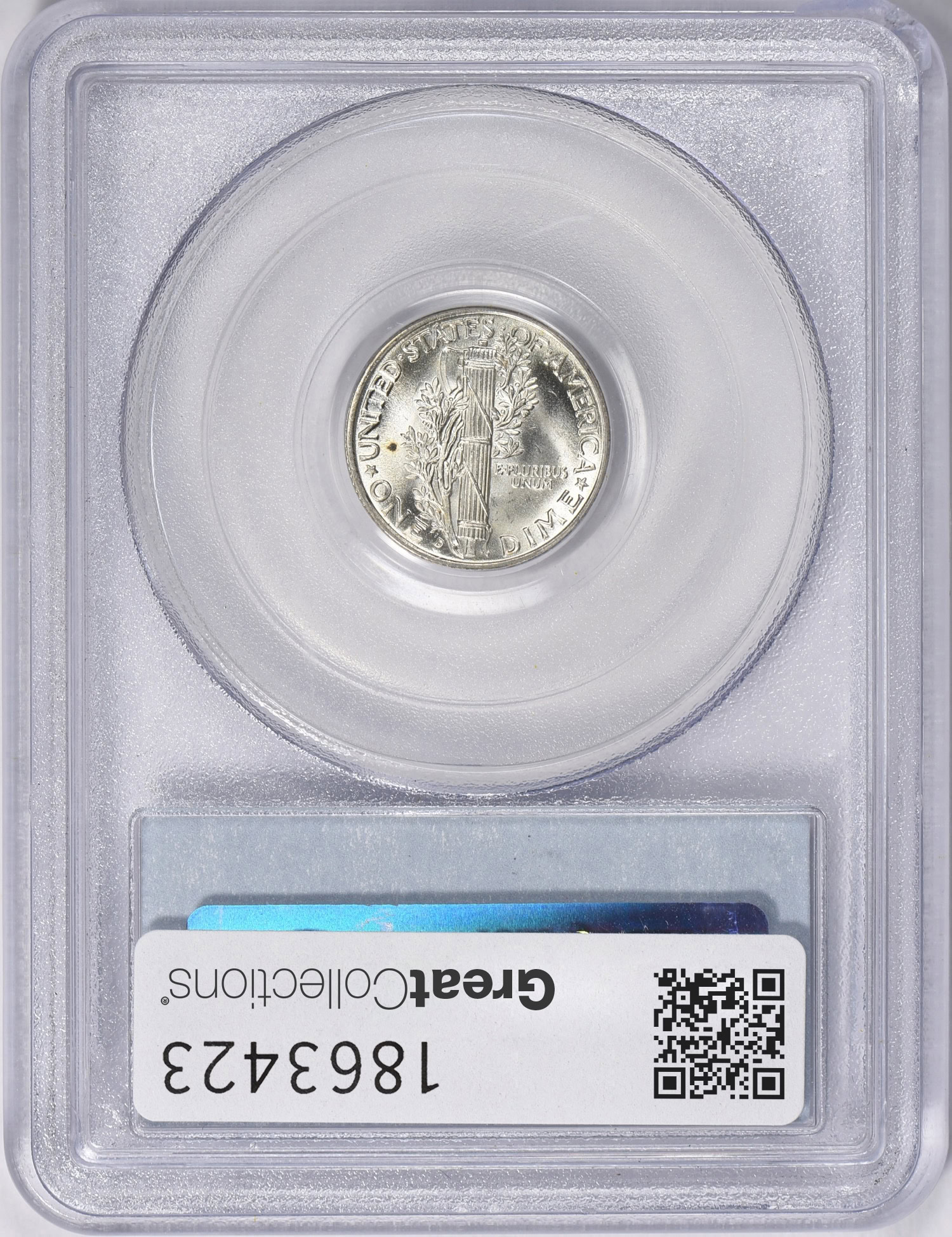 1938-D Mercury Dime PCGS MS-65 FB (Item 1863423) | GreatCollections Coin Auctions