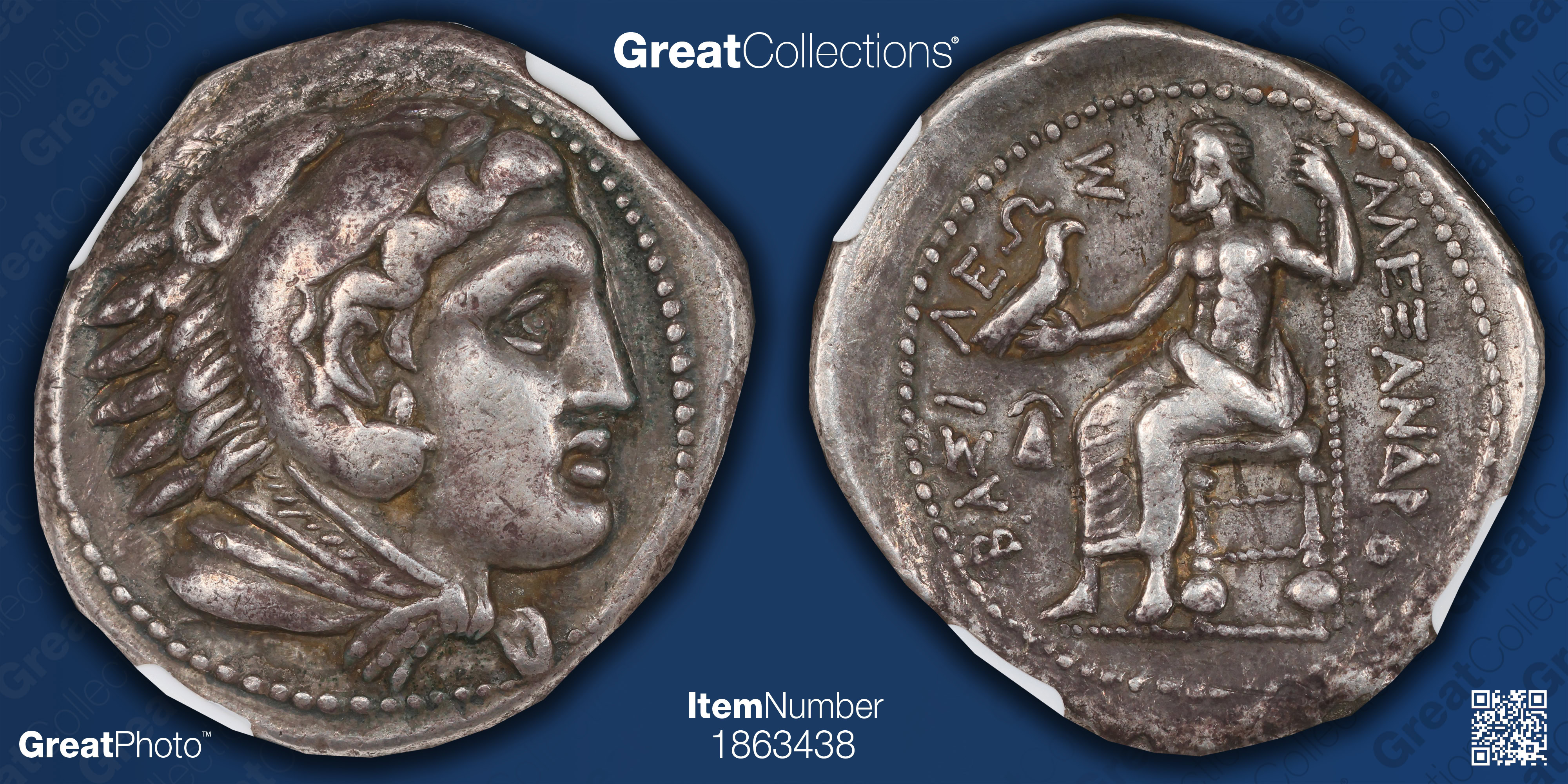 Ancient Kingdom of Macedon, Alexander III (336-323 B.C.) c.323-317 B.C ...