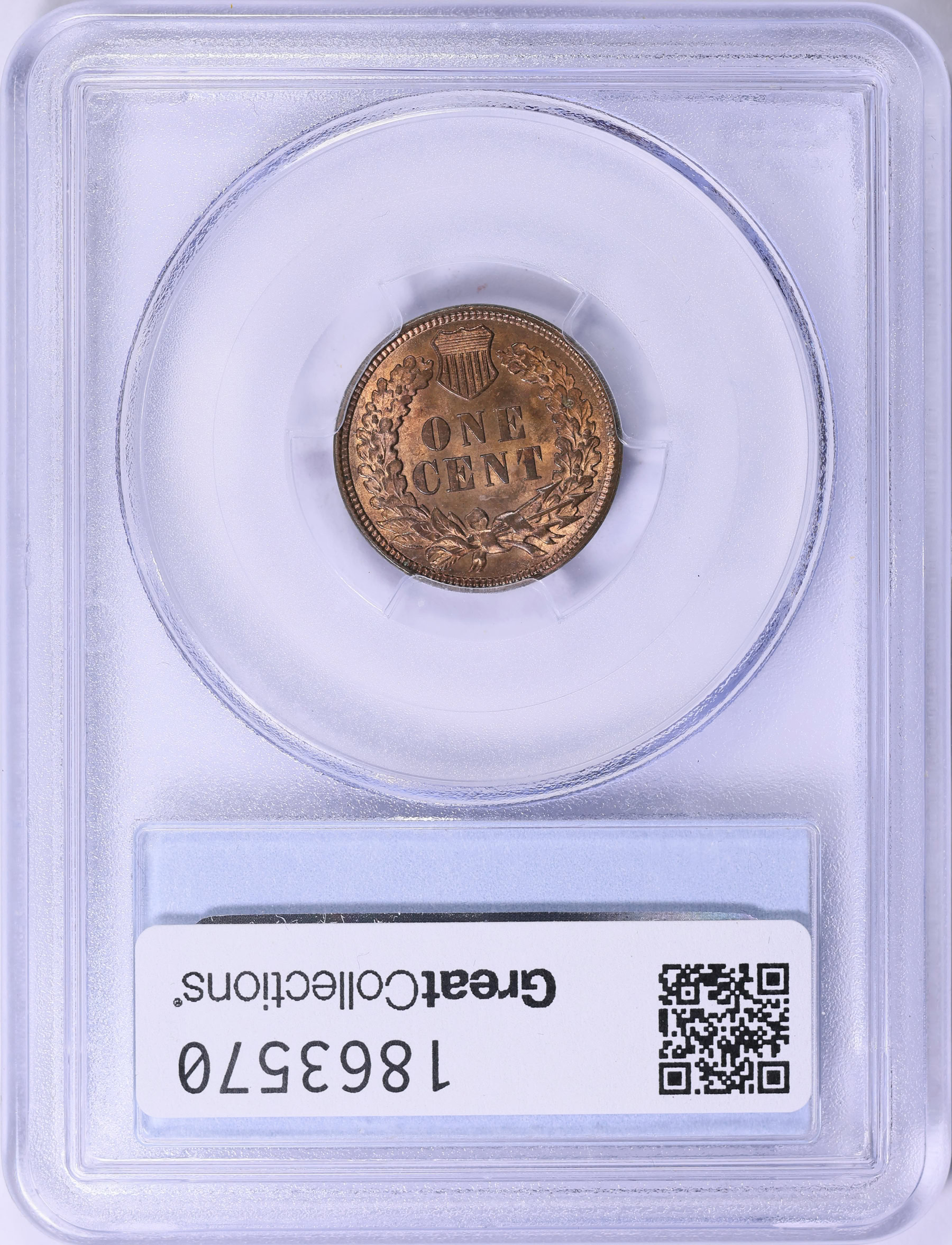 1894 Indian Cent PCGS MS-64 RB (CAC Green) (Item 1863570) | GreatCollections Coin Auctions