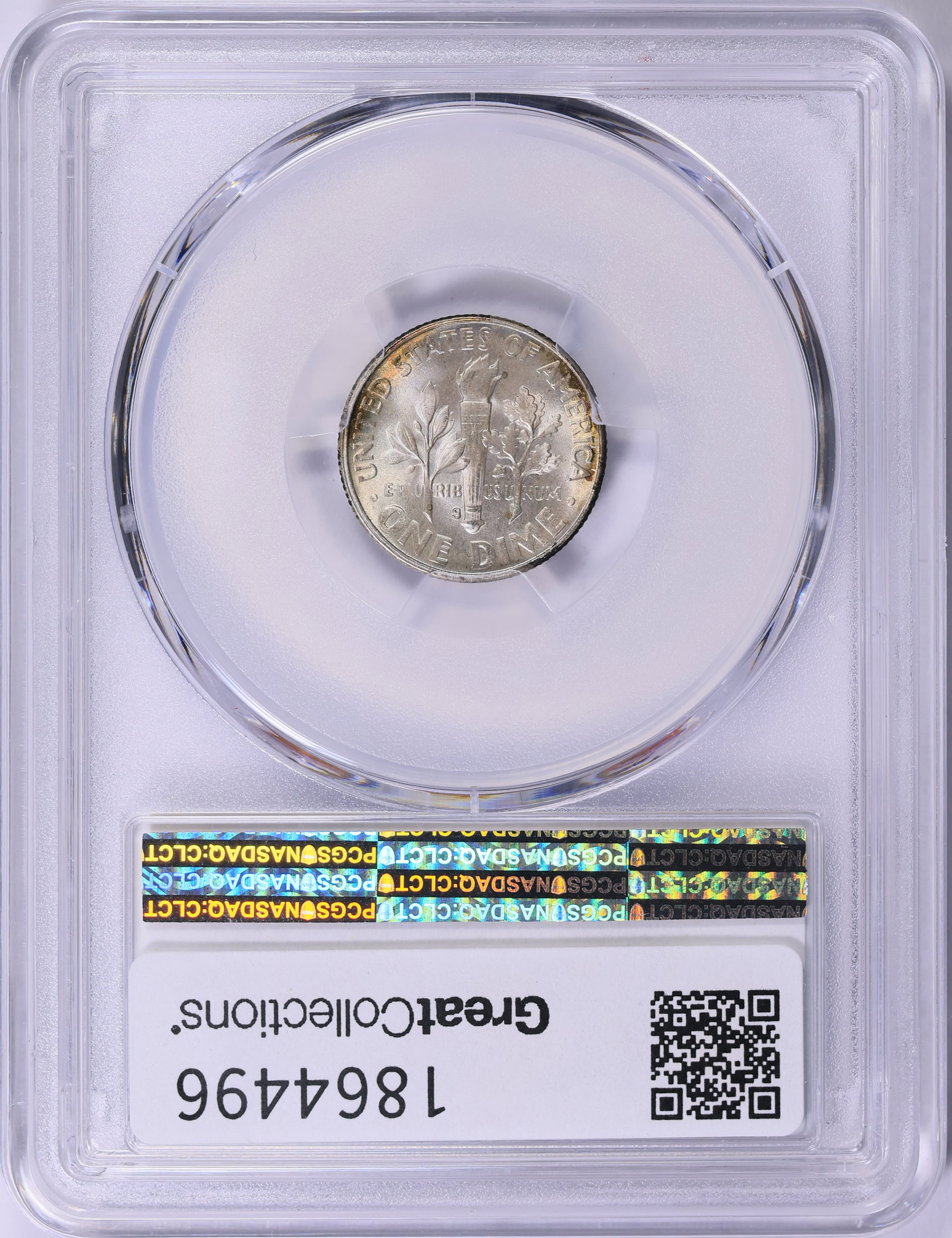 1950-S Roosevelt Dime PCGS MS-67 (Toned) (Item 1864496 ...