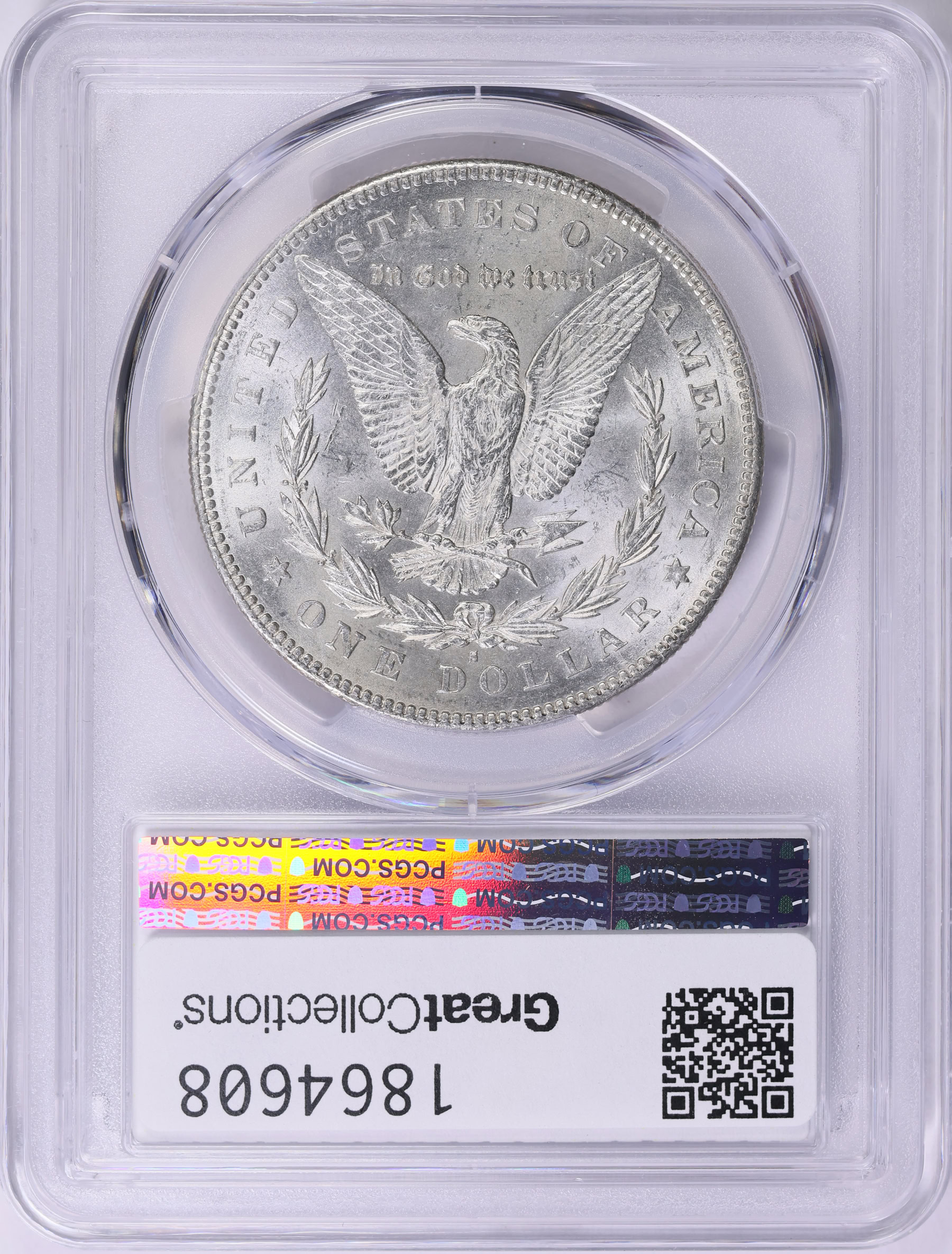 1879-S Morgan Silver Dollar Reverse of 1878 PCGS MS-62 (Item 1864608) | GreatCollections Coin ...