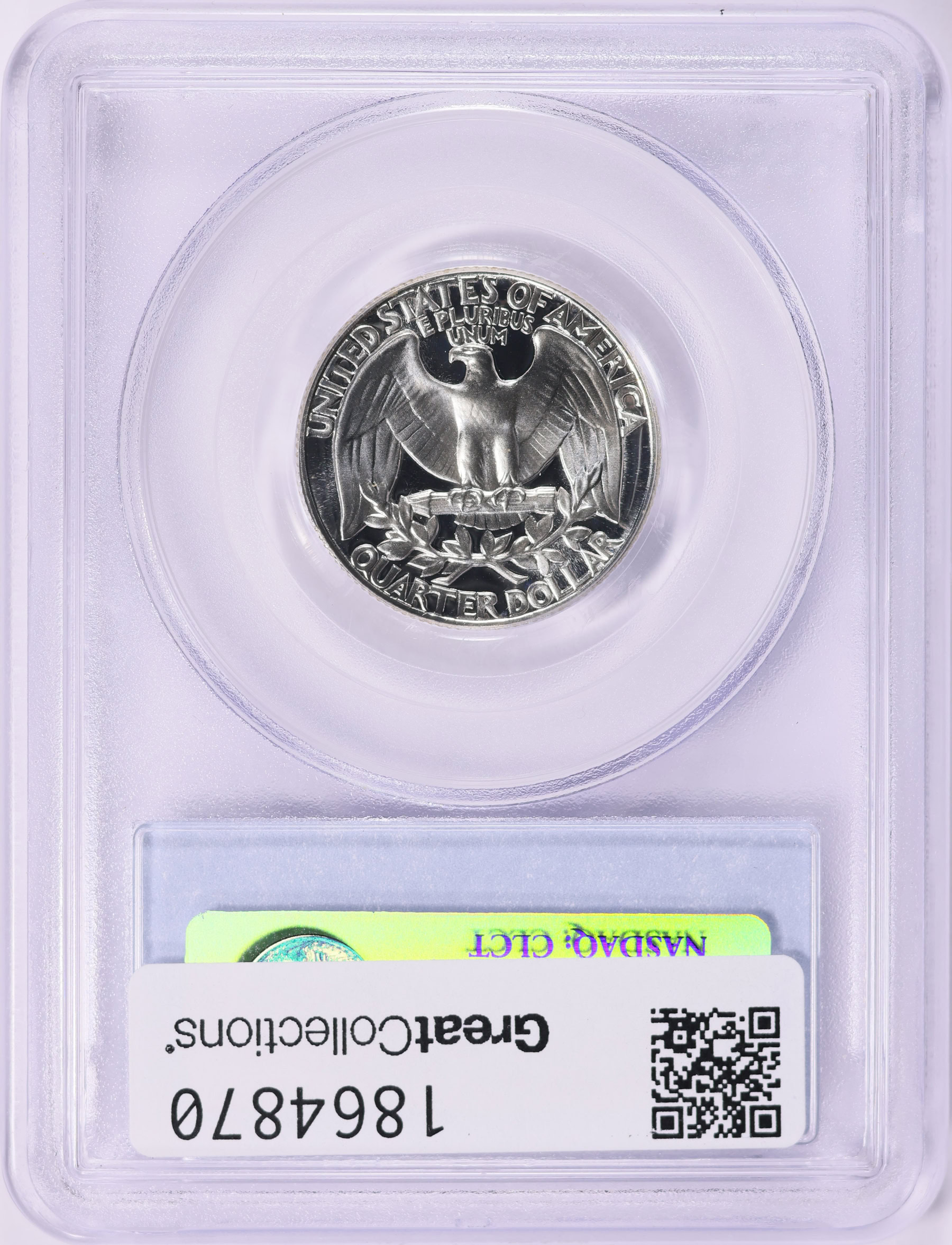 1964 Washington Quarter PCGS Proof-68 CAMEO (Item 1864870) | GreatCollections Coin Auctions
