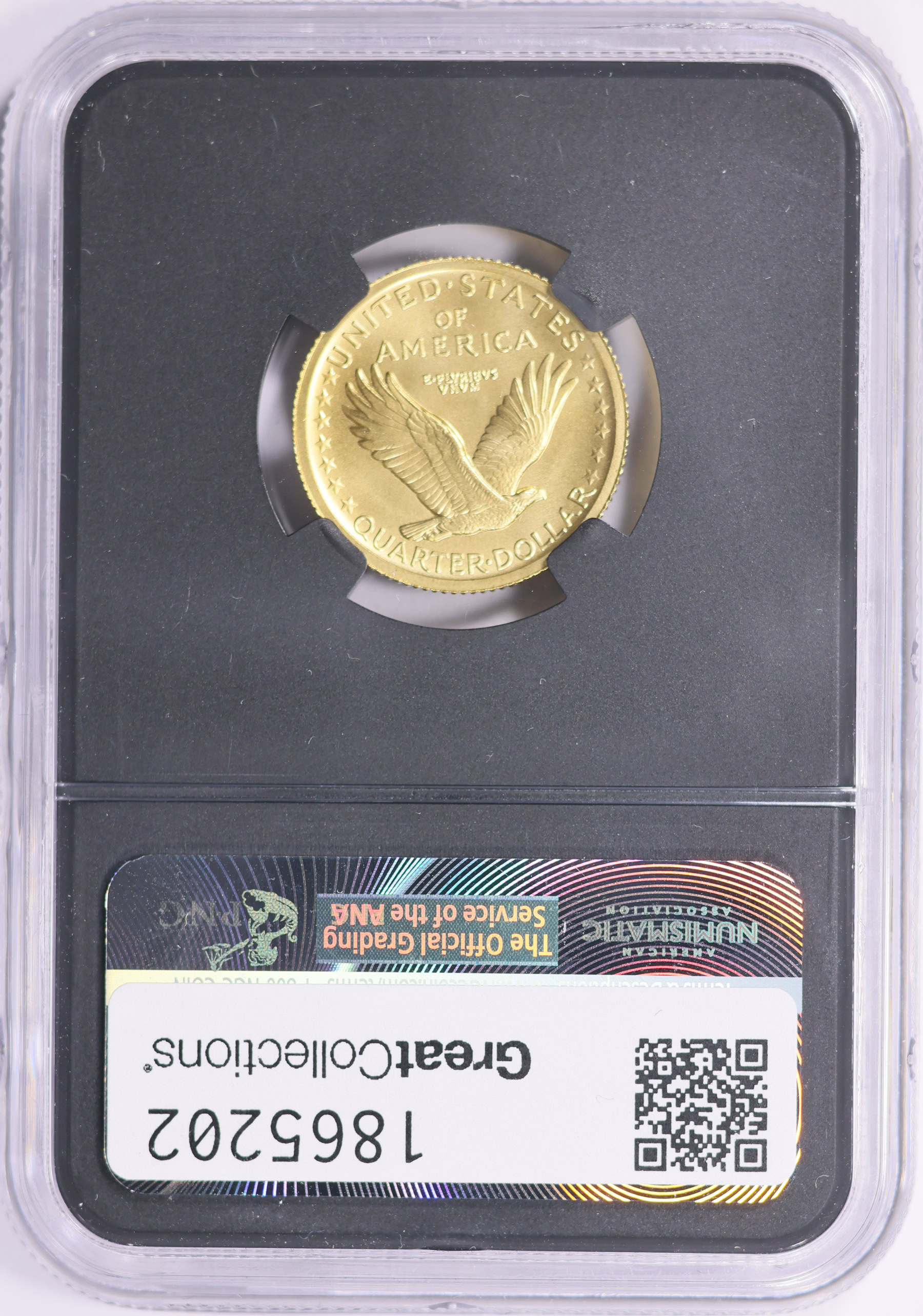 2016-W Standing Liberty Quarter 100th Anniversary Gold Early Releases ...