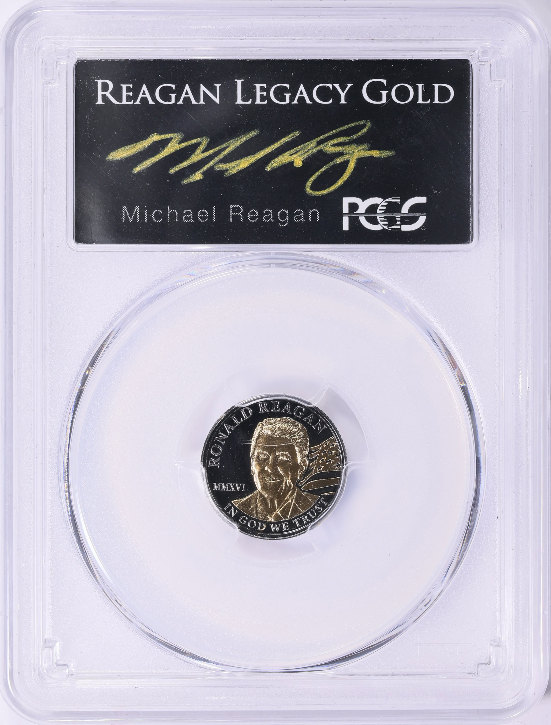Cook Islands 2016 $20 Ronald Reagan, Black Proof Reagan Legacy Series ...
