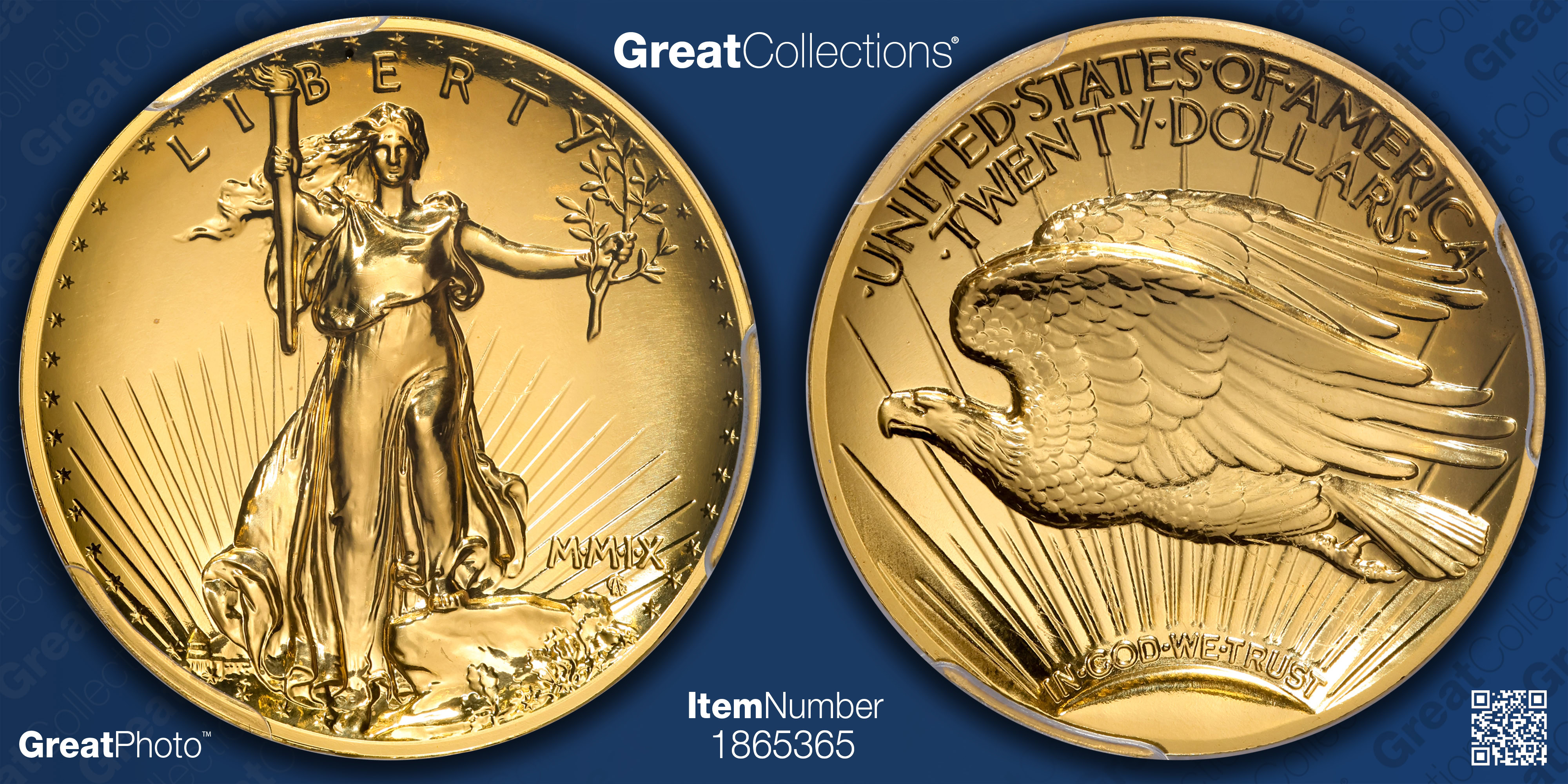 2009 MMIX Ultra High Relief $20 Gold PCGS MS-69 PL (Gold Foil Label ...
