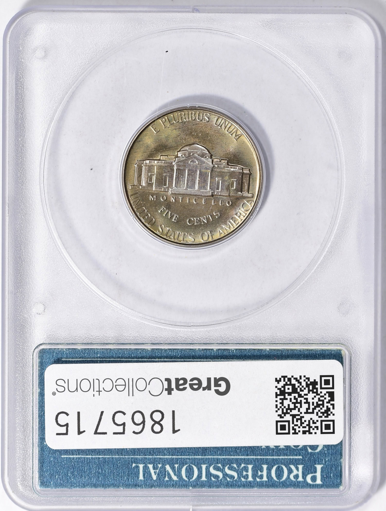 1950 Jefferson Nickel PCGS Proof-66 (QA) OGH (1st Gen) (Item 1865715) | GreatCollections Coin ...