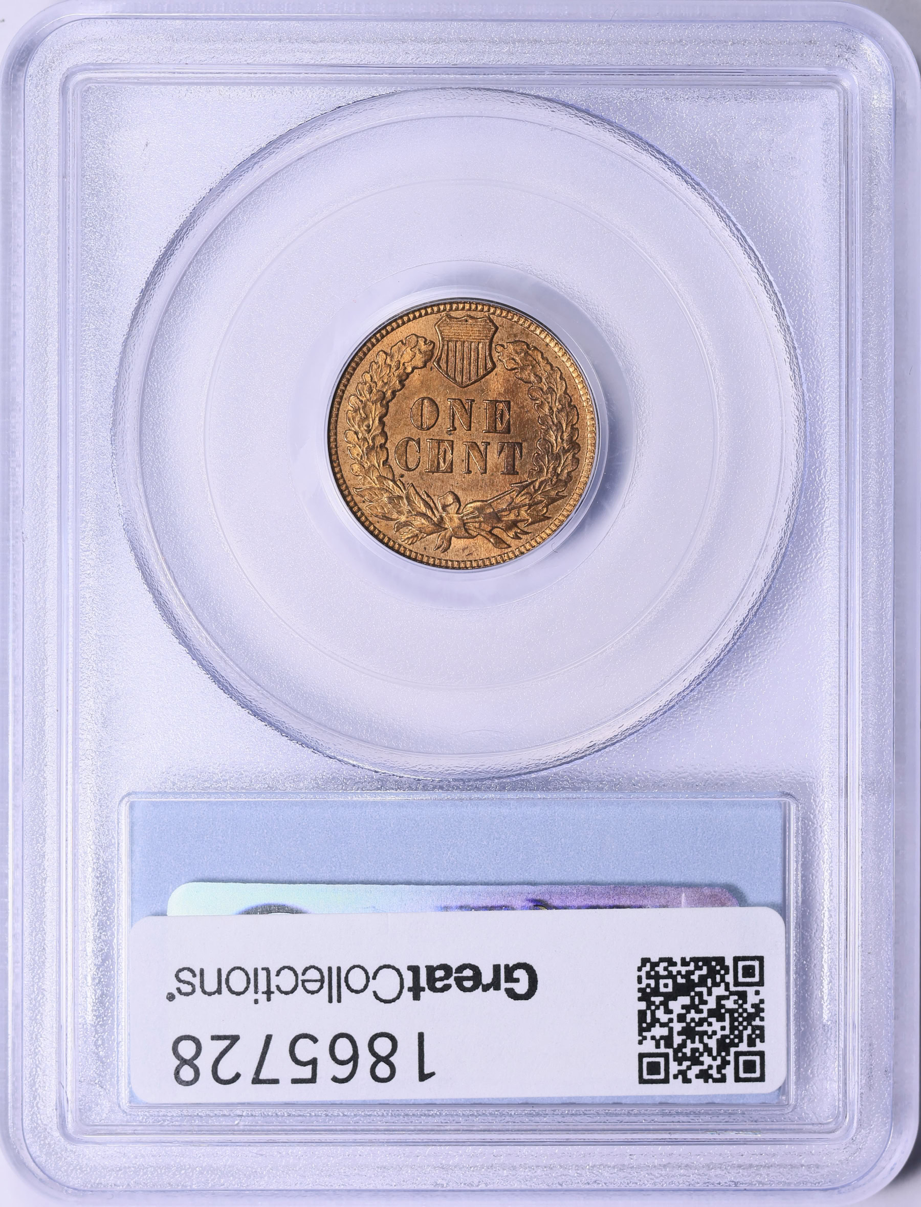 1909 Indian Cent PCGS MS-64 RB (Item 1865728) | GreatCollections Coin Auctions