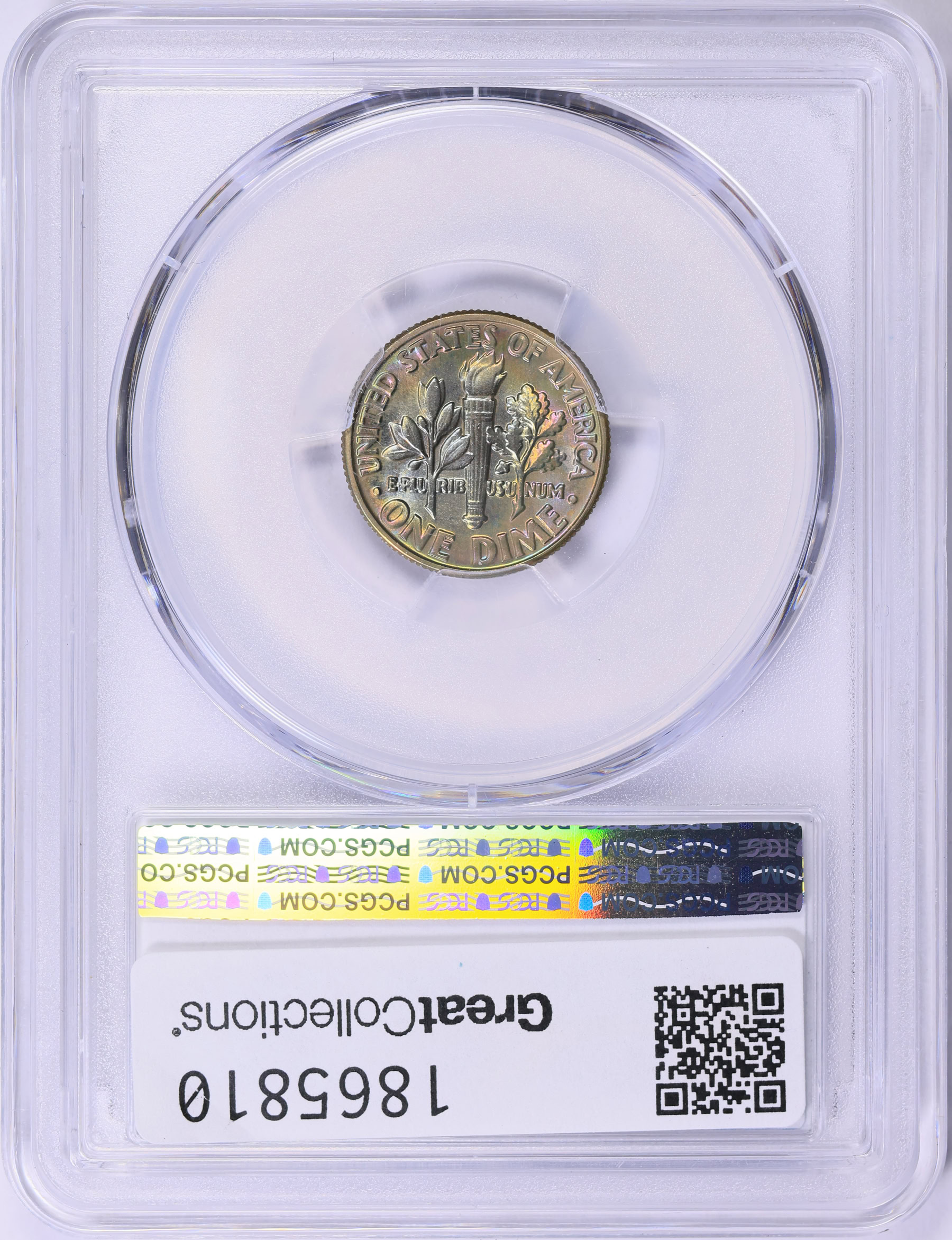 1982-D Roosevelt Dime PCGS MS-67+ FB (QA) (Toned) (Item 1865810 ...
