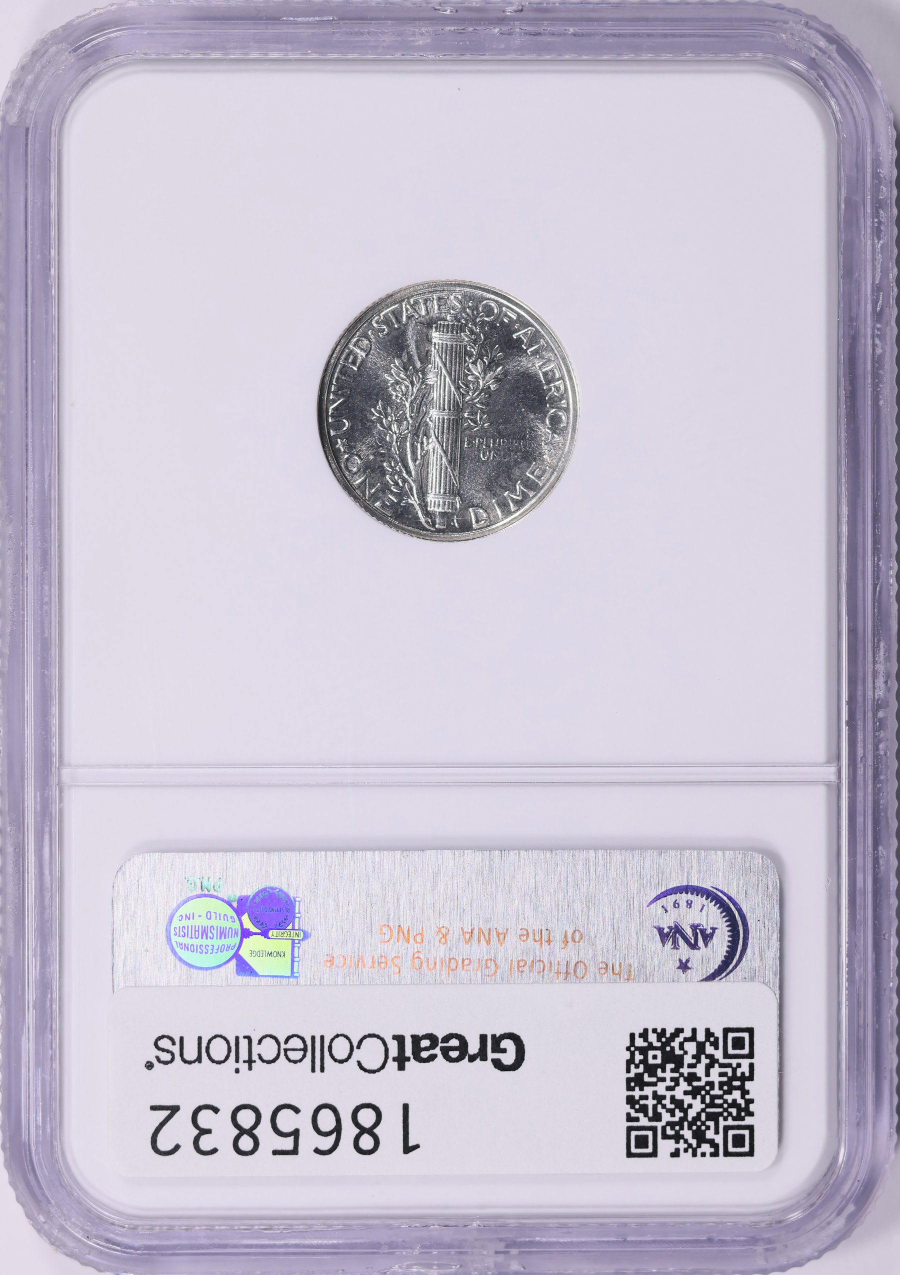 1941 Mercury Dime NGC Proof-67 (CAC Green) (Item 1865832) | GreatCollections Coin Auctions