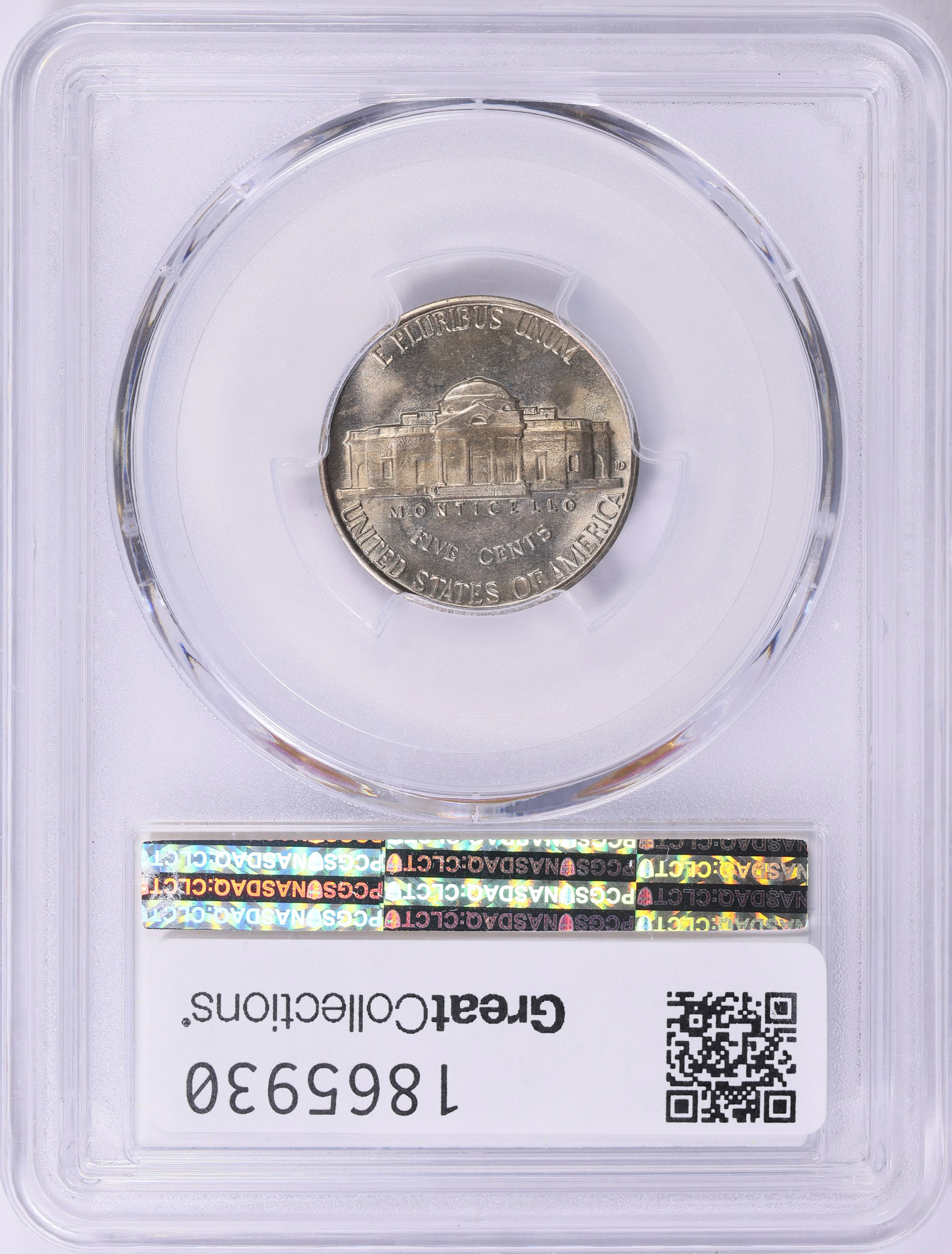 1942-D Jefferson Nickel Type 1 PCGS MS-66 FS (Item 1865930 ...