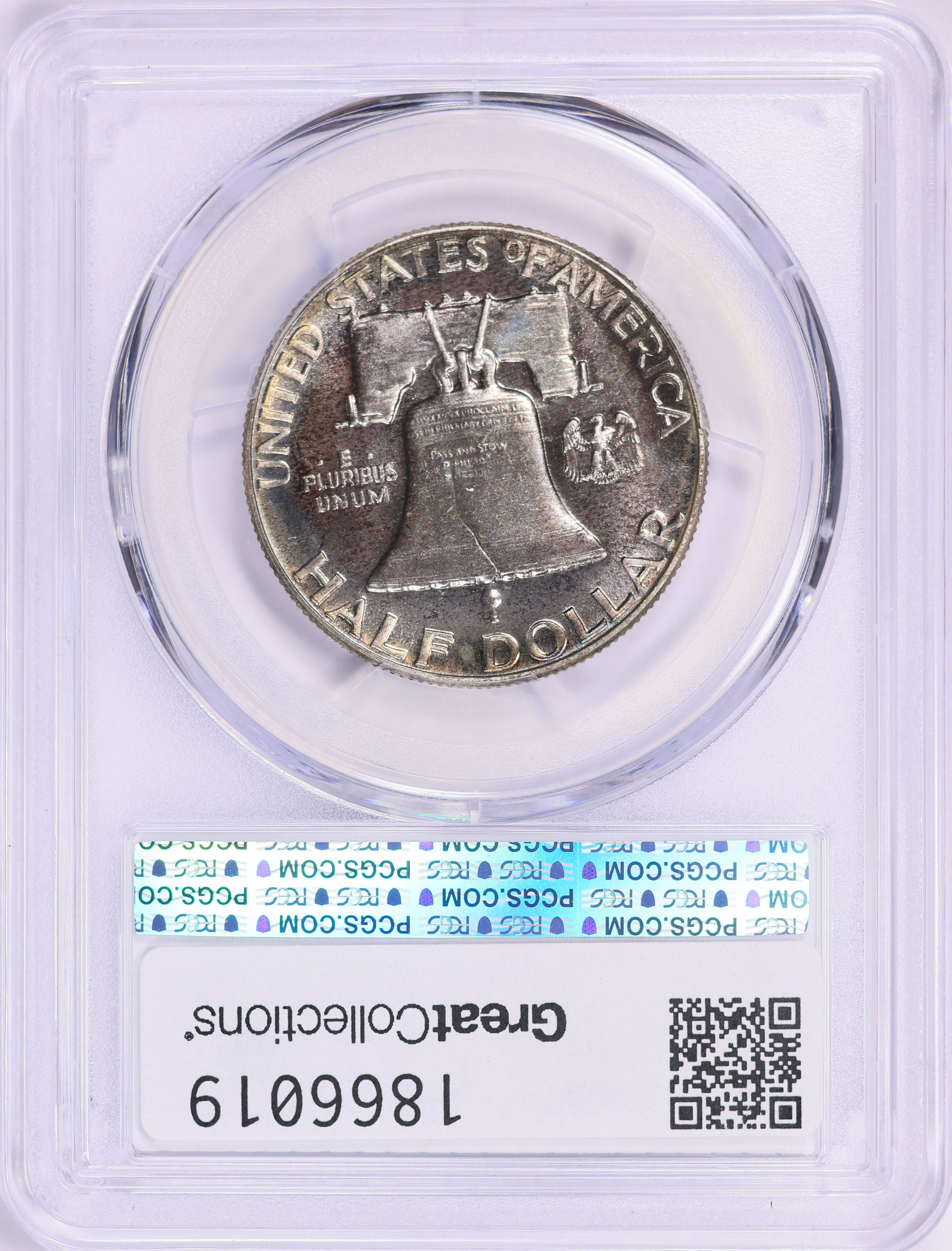 1952 Franklin Half Dollar PCGS Proof-66 (Toned) (Item 1866019 ...