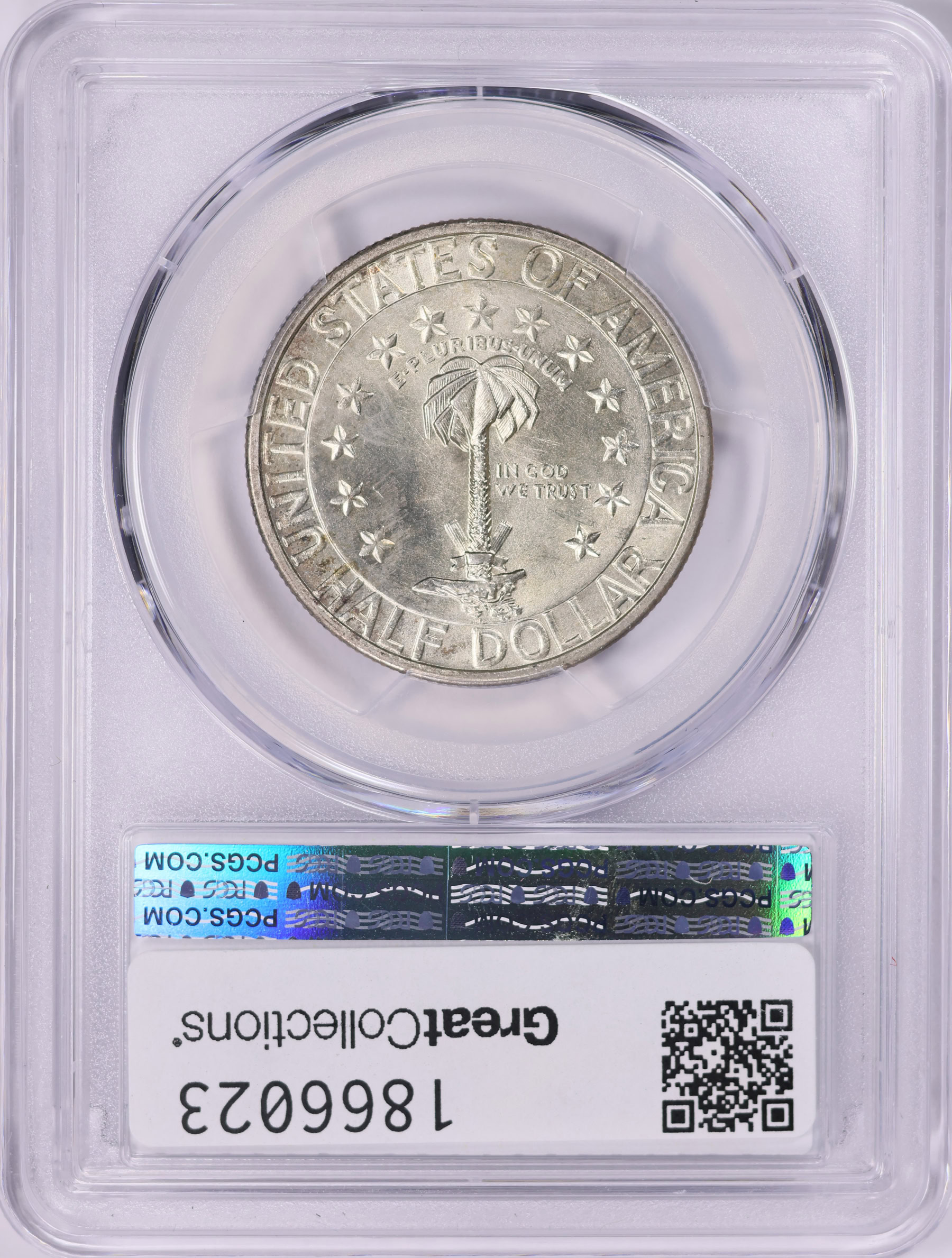 1936-S Columbia, South Carolina, Sesquicentennial Half Dollar PCGS MS ...