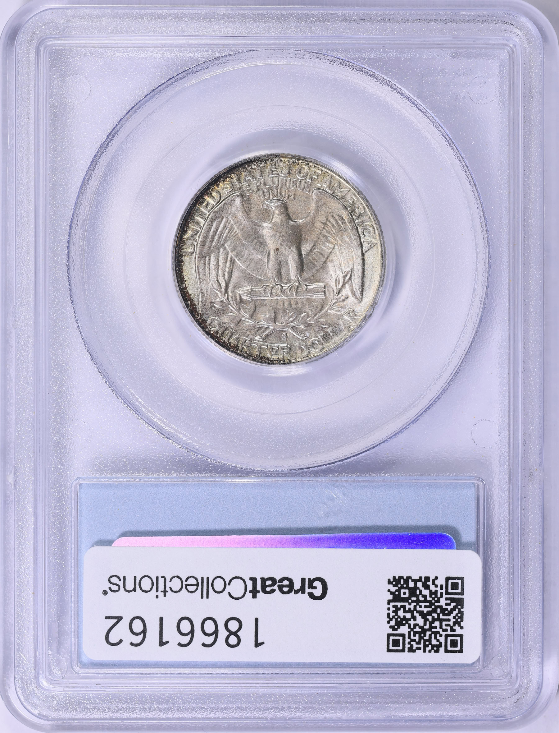 1948-S Washington Quarter PCGS MS-66 (Item 1866162) | GreatCollections Coin Auctions