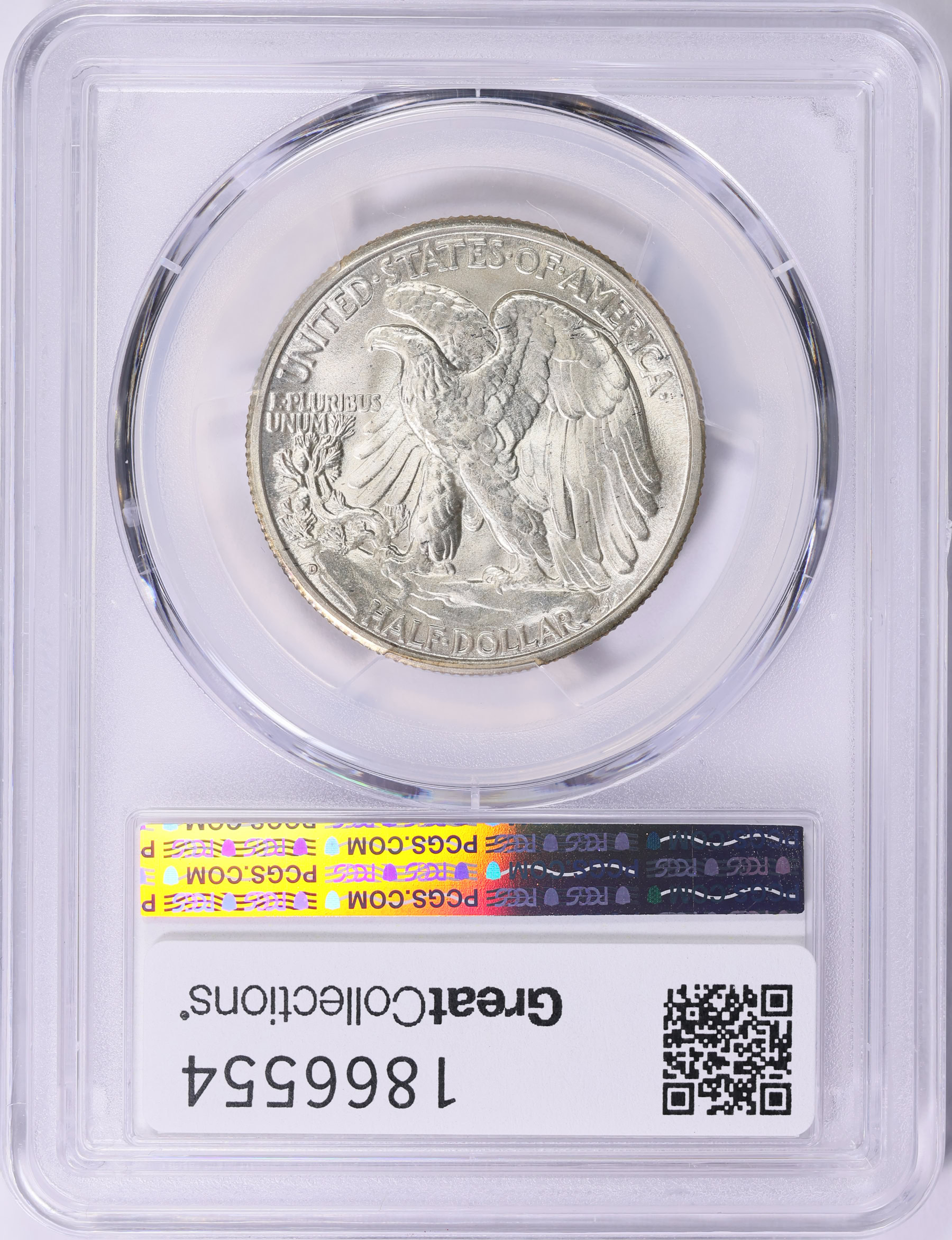 1946-D Walking Liberty Half Dollar PCGS MS-67 (Grand Cru Label) (Item 1866554 ...
