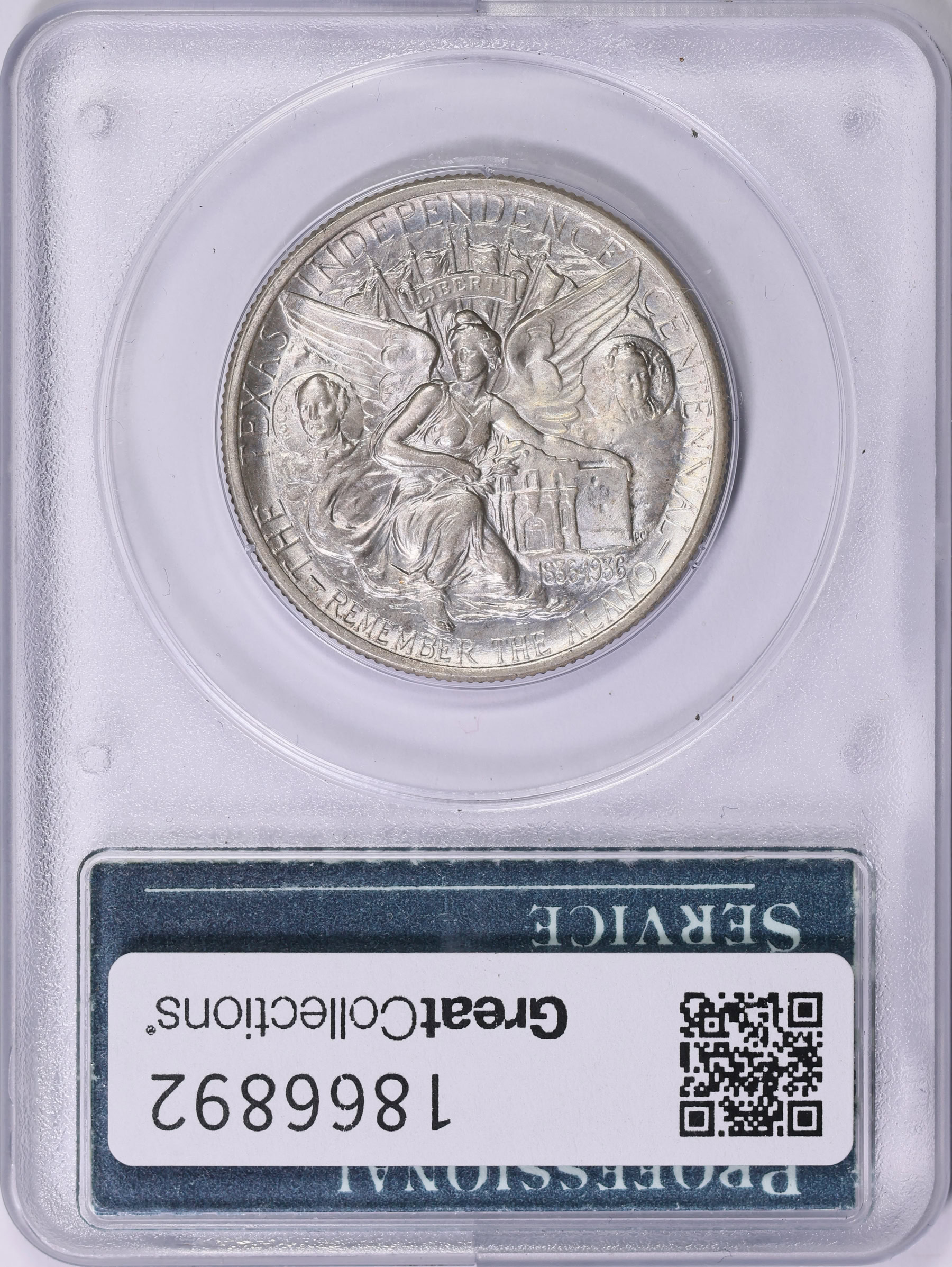 1937 Texas Centennial Half Dollar PCGS MS-65 OGH (1st Gen) (Item ...