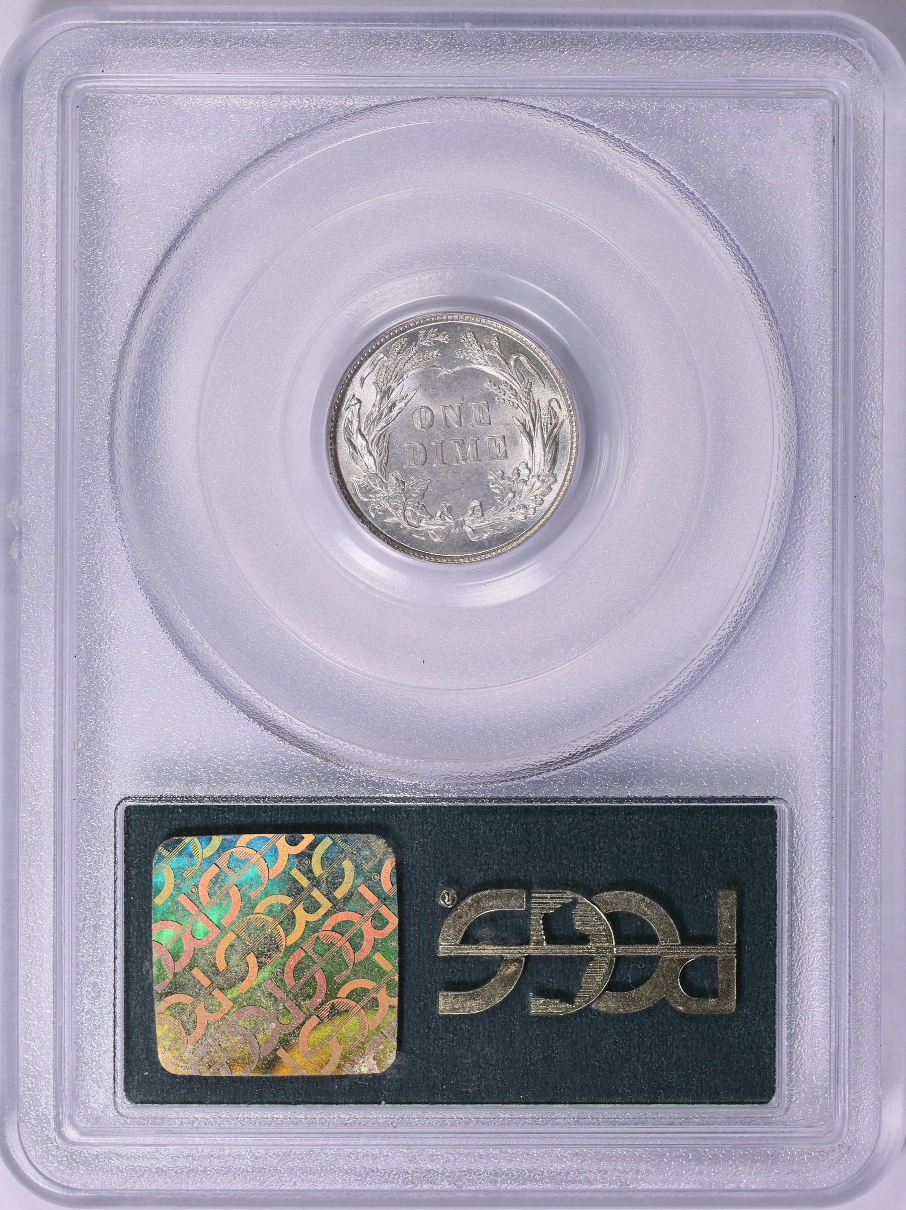 1892 Barber Dime PCGS MS-63 OGH (Item 1866977) | GreatCollections Coin Auctions