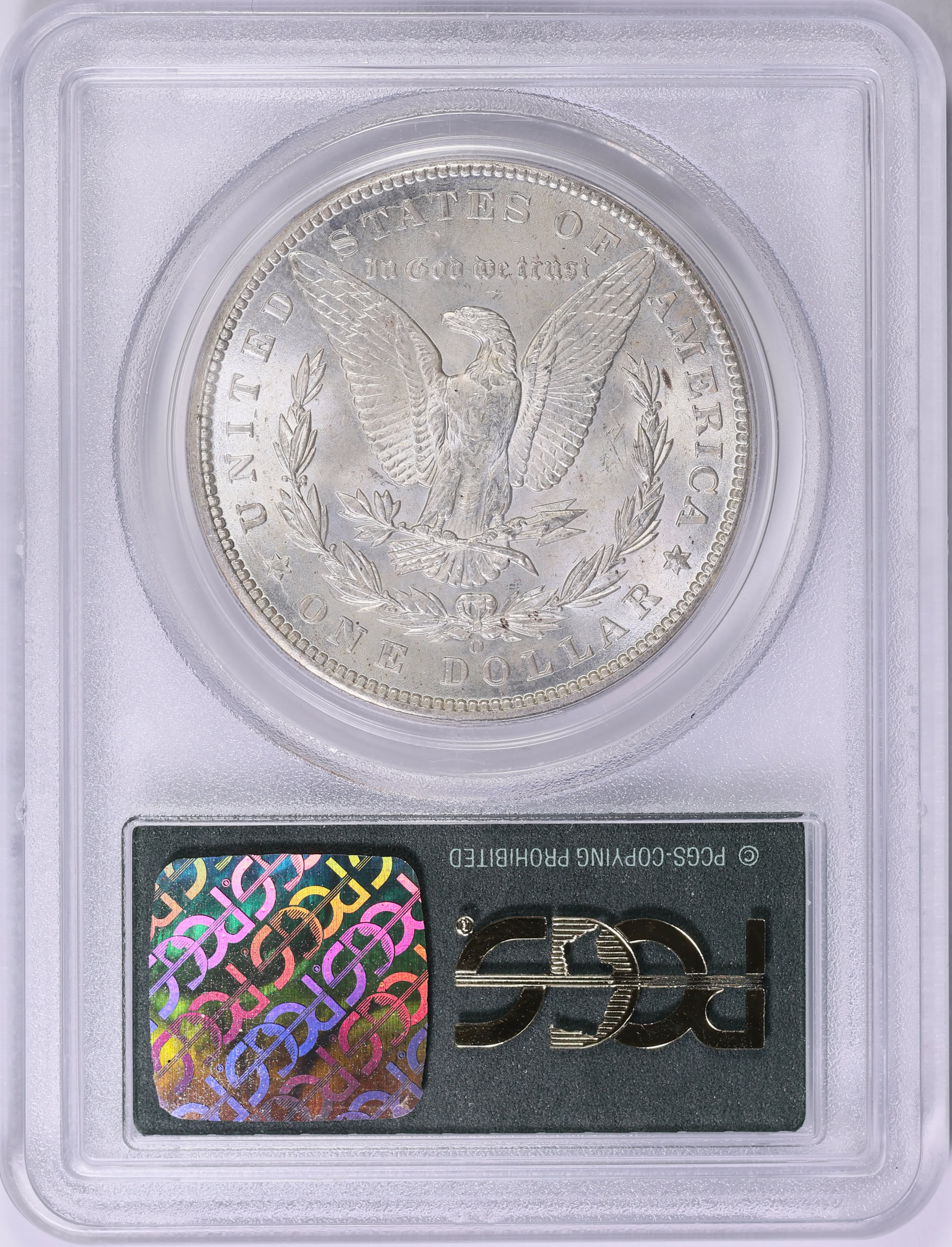1898-O Morgan Silver Dollar PCGS MS-64 OGH (Item 1868088) | GreatCollections Coin Auctions