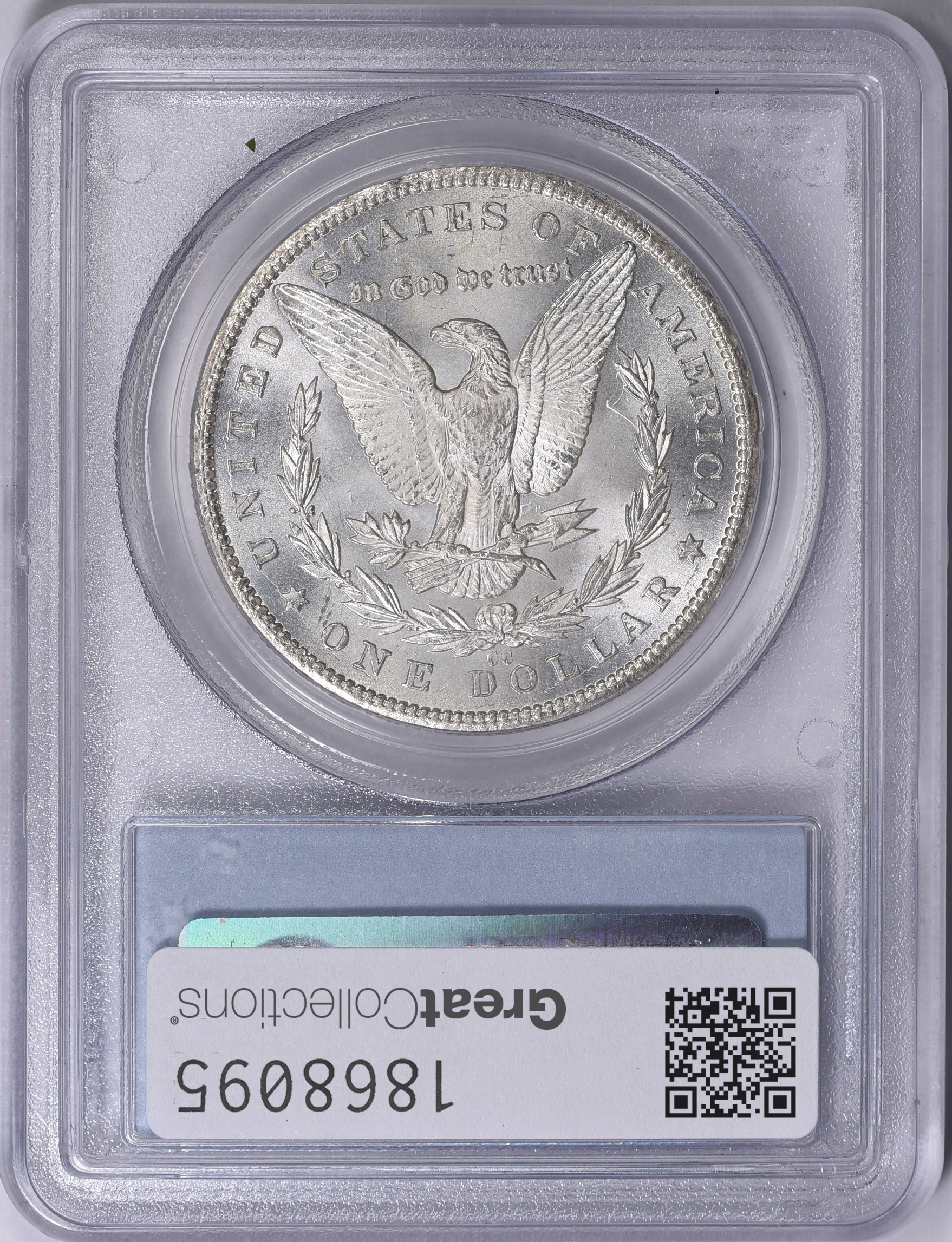 1893-CC Morgan Silver Dollar PCGS MS-63 (Item 1868095) | GreatCollections Coin Auctions