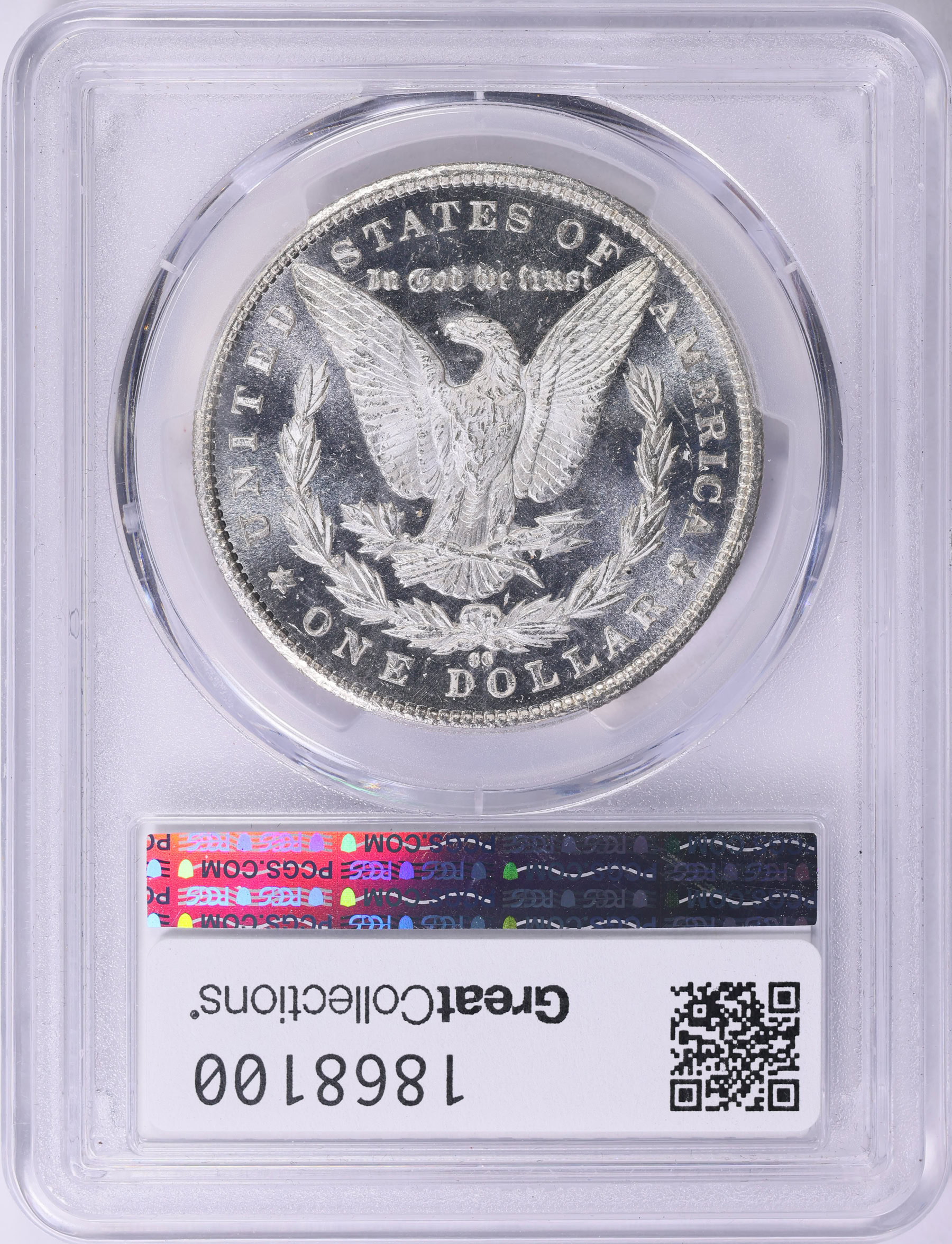 1885-CC Morgan Silver Dollar PCGS MS-64 DMPL (Item 1868100) | GreatCollections Coin Auctions