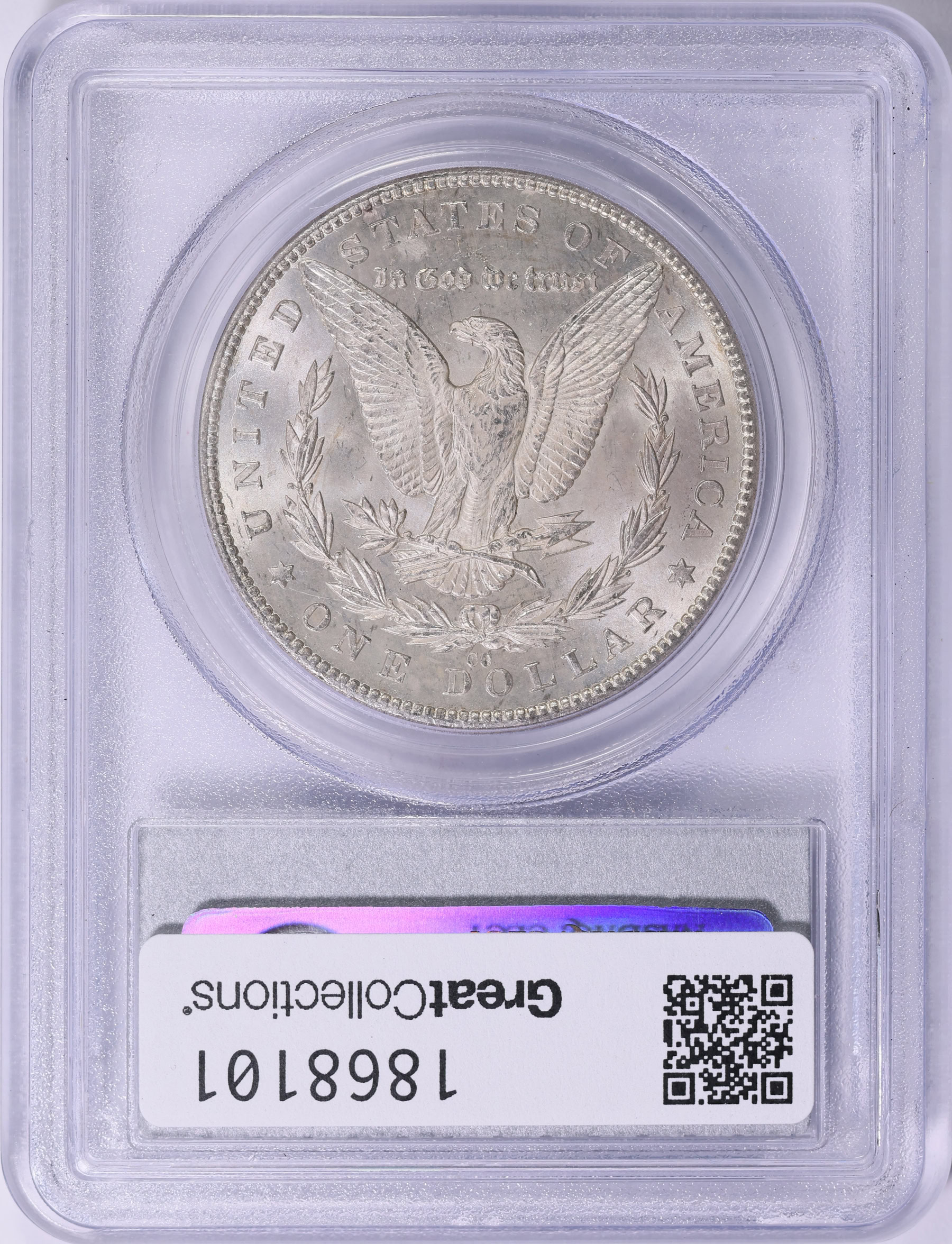 1890-CC Morgan Silver Dollar PCGS MS-64 (Carson City Collection) (Item 1868101 ...