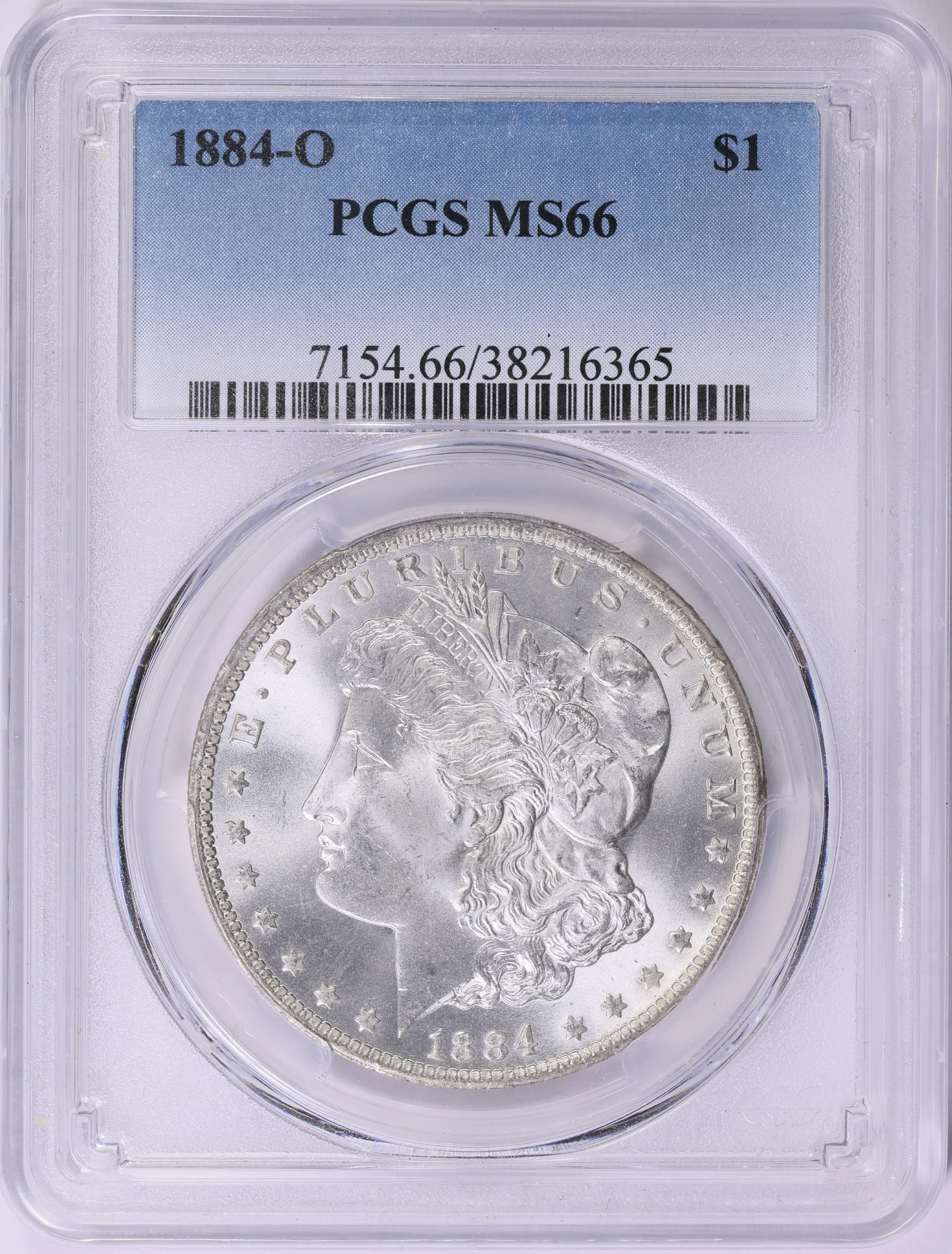 1884-O Morgan Silver Dollar PCGS MS-66 (Item 1868754) | GreatCollections Coin Auctions