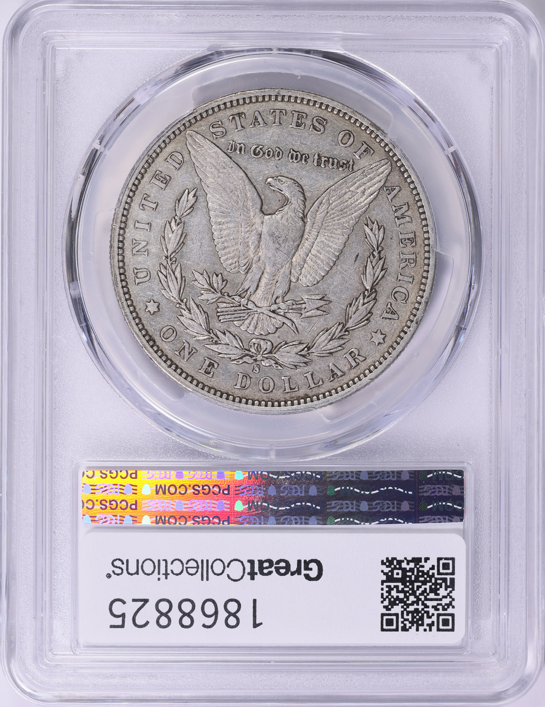 1892-S Morgan Silver Dollar PCGS XF-45 (Item 1868825) | GreatCollections Coin Auctions