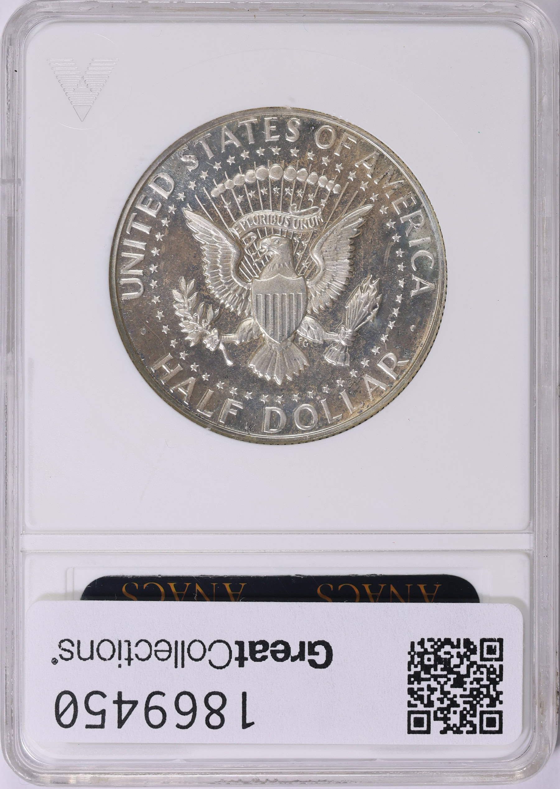 1968-S Kennedy Half Dollar Doubled Die Obverse FS-014 ANACS Proof-65 CAMEO OH (Item 1869450 ...