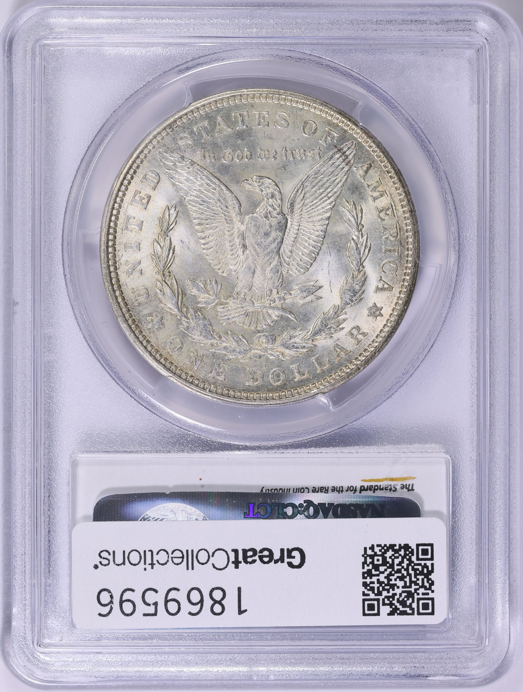 1921-D Morgan Silver Dollar PCGS MS-63 (Item 1869596) | GreatCollections Coin Auctions