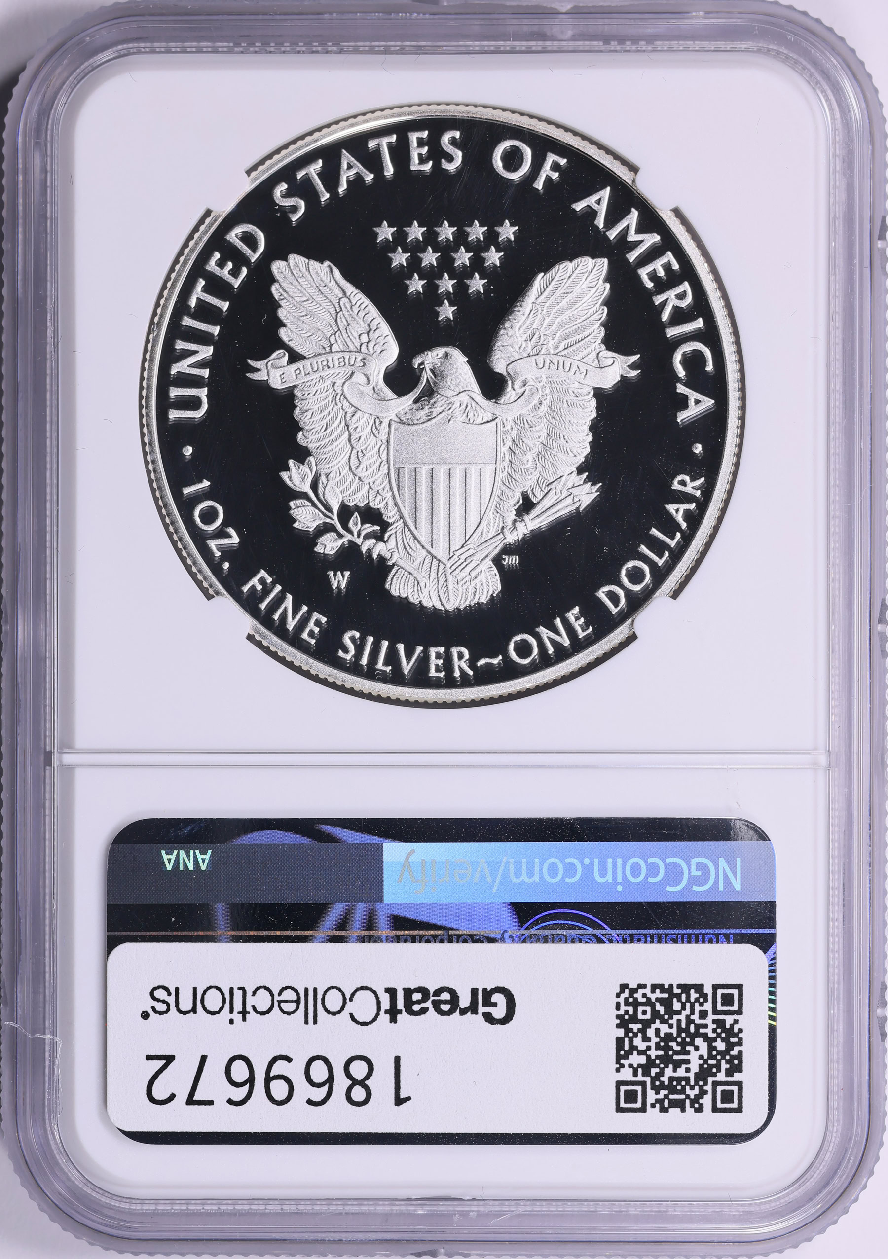 2021-W $1 Silver Eagle Type 1 NGC Proof-70 UC (First Salute U.S. Navy ...
