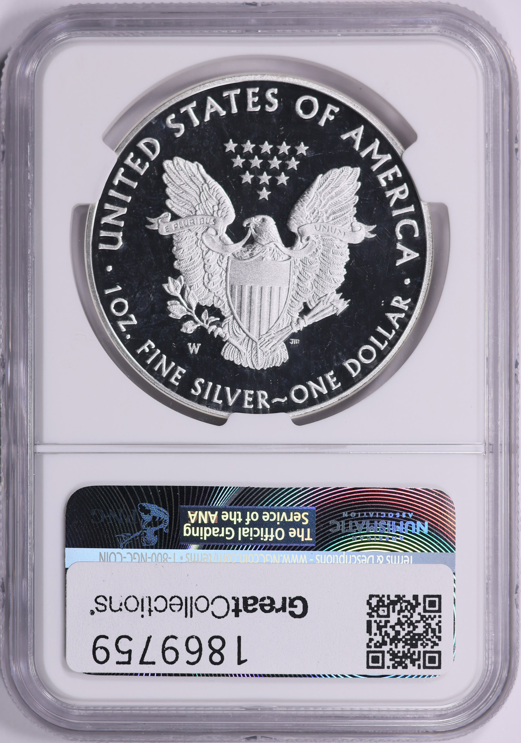 2016-W $1 Silver Eagle 30th Anniversary Early Releases Lettered Edge NGC Proof-69 UC (Item ...