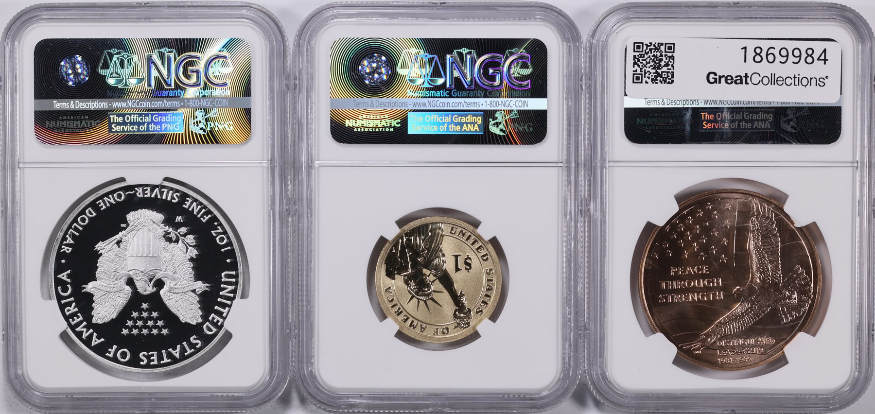 2016-S Presidential Dollar Ronald Reagan Coin and Chronicles Set ...