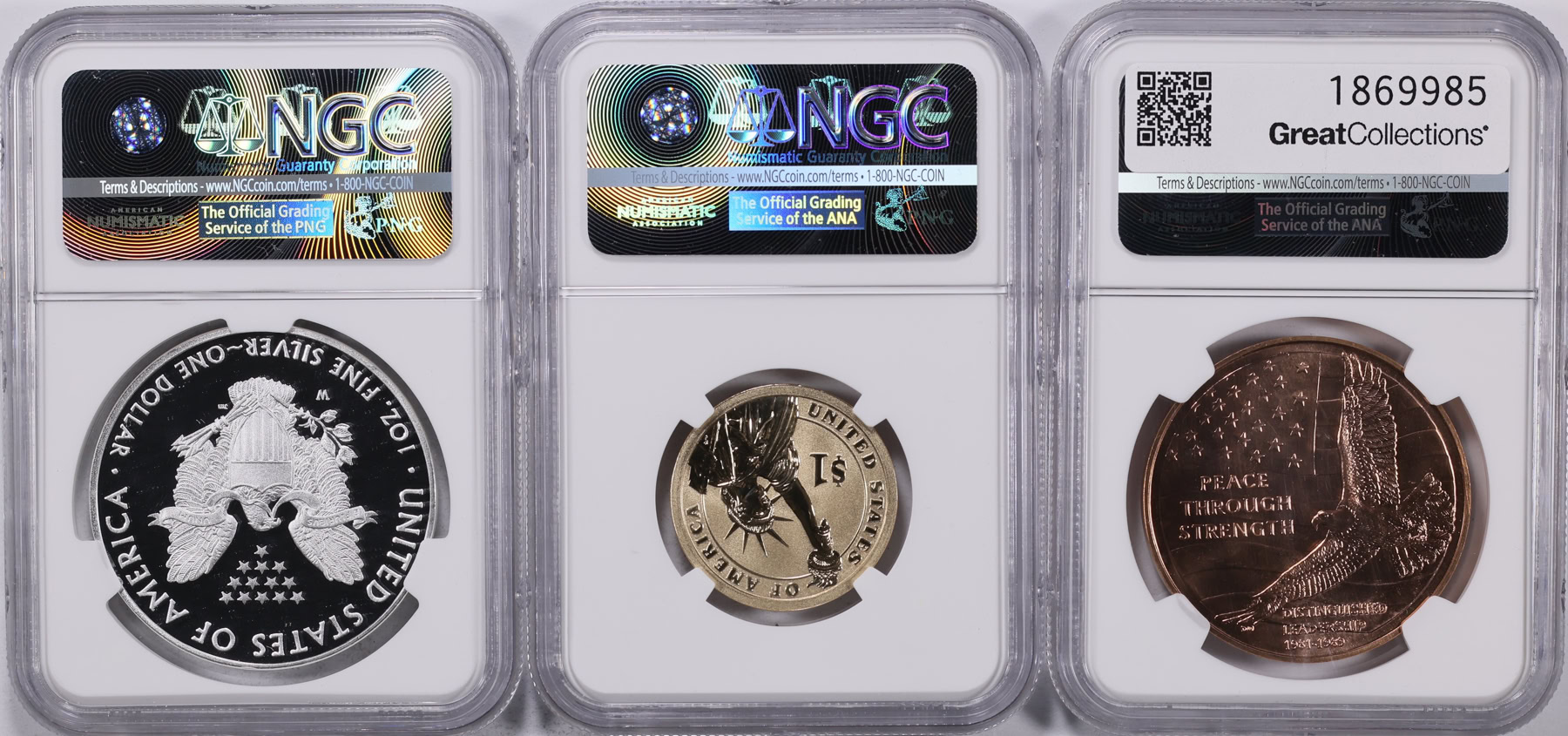 2016-S Presidential Dollar Ronald Reagan Coin and Chronicles Set ...